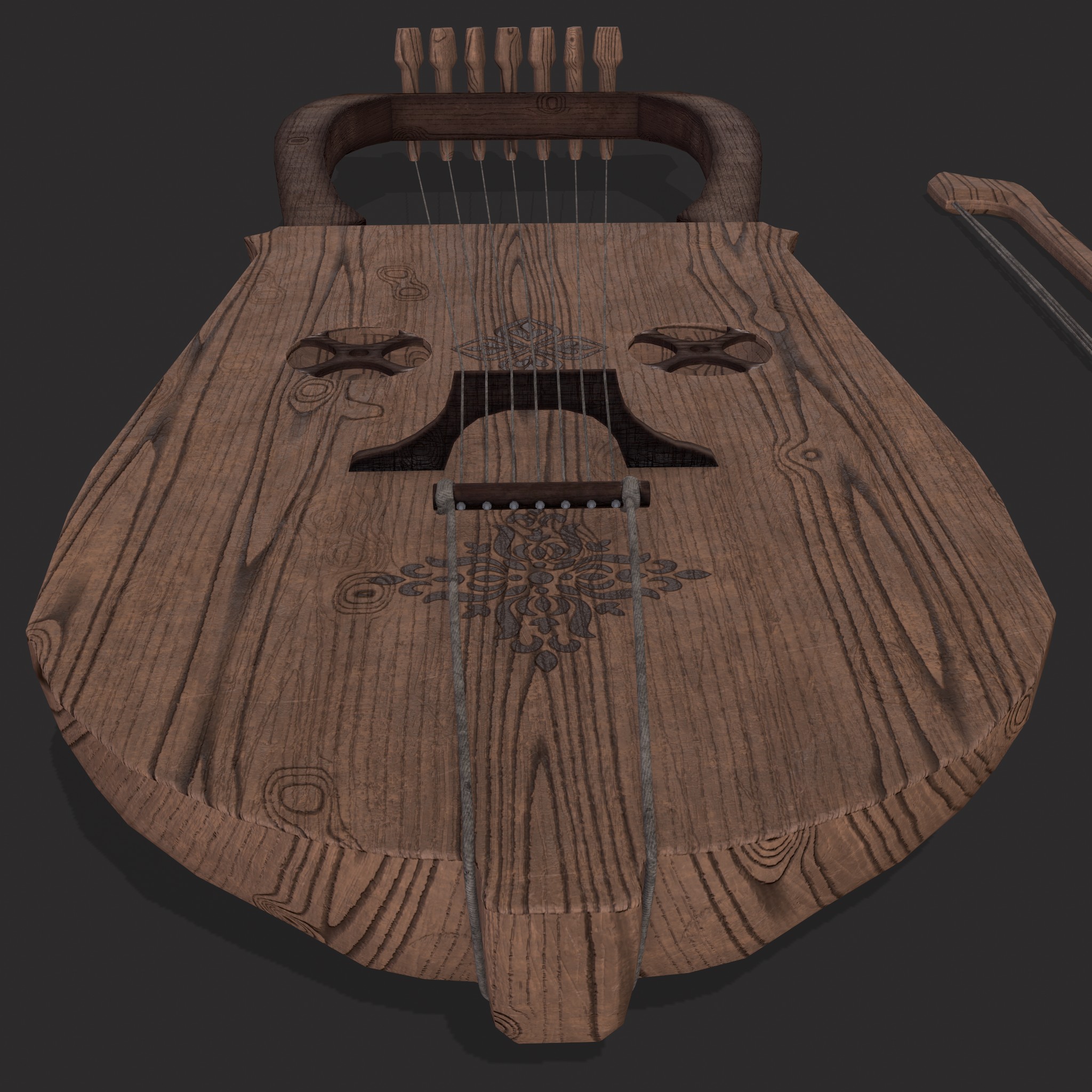 Nordic Kravik Lyre - 3D Model by Get Dead Entertainment