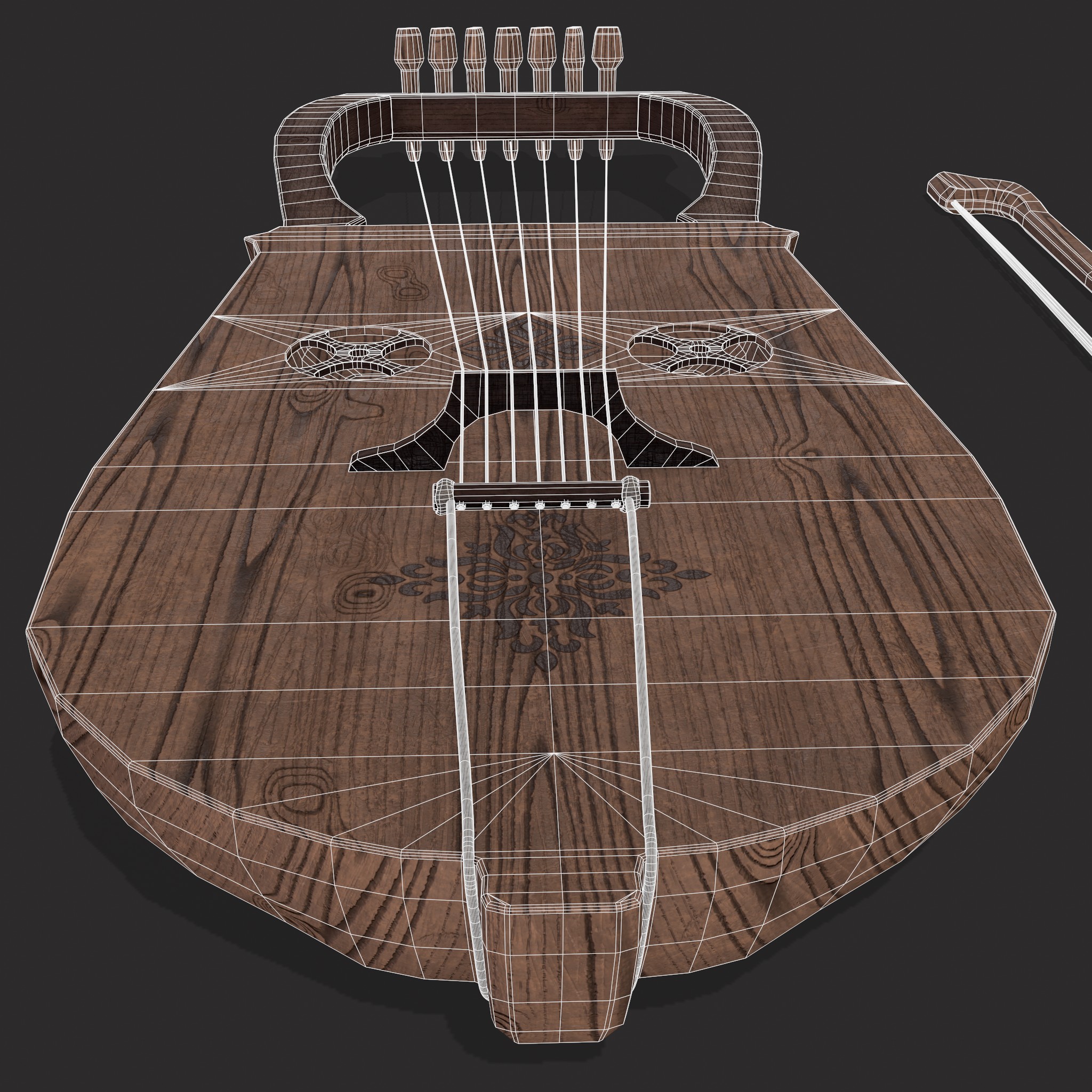 Nordic Kravik Lyre - 3D Model by Get Dead Entertainment