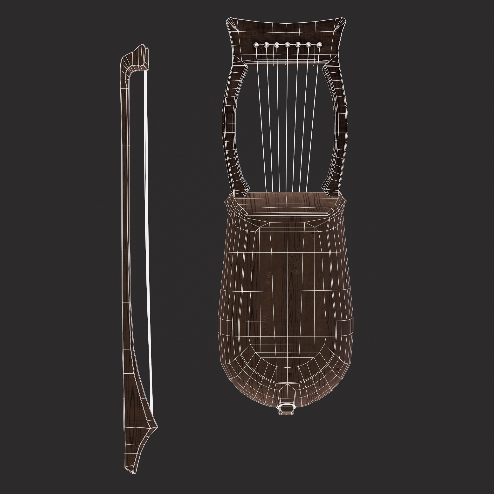 Nordic Kravik Lyre - 3D Model by Get Dead Entertainment