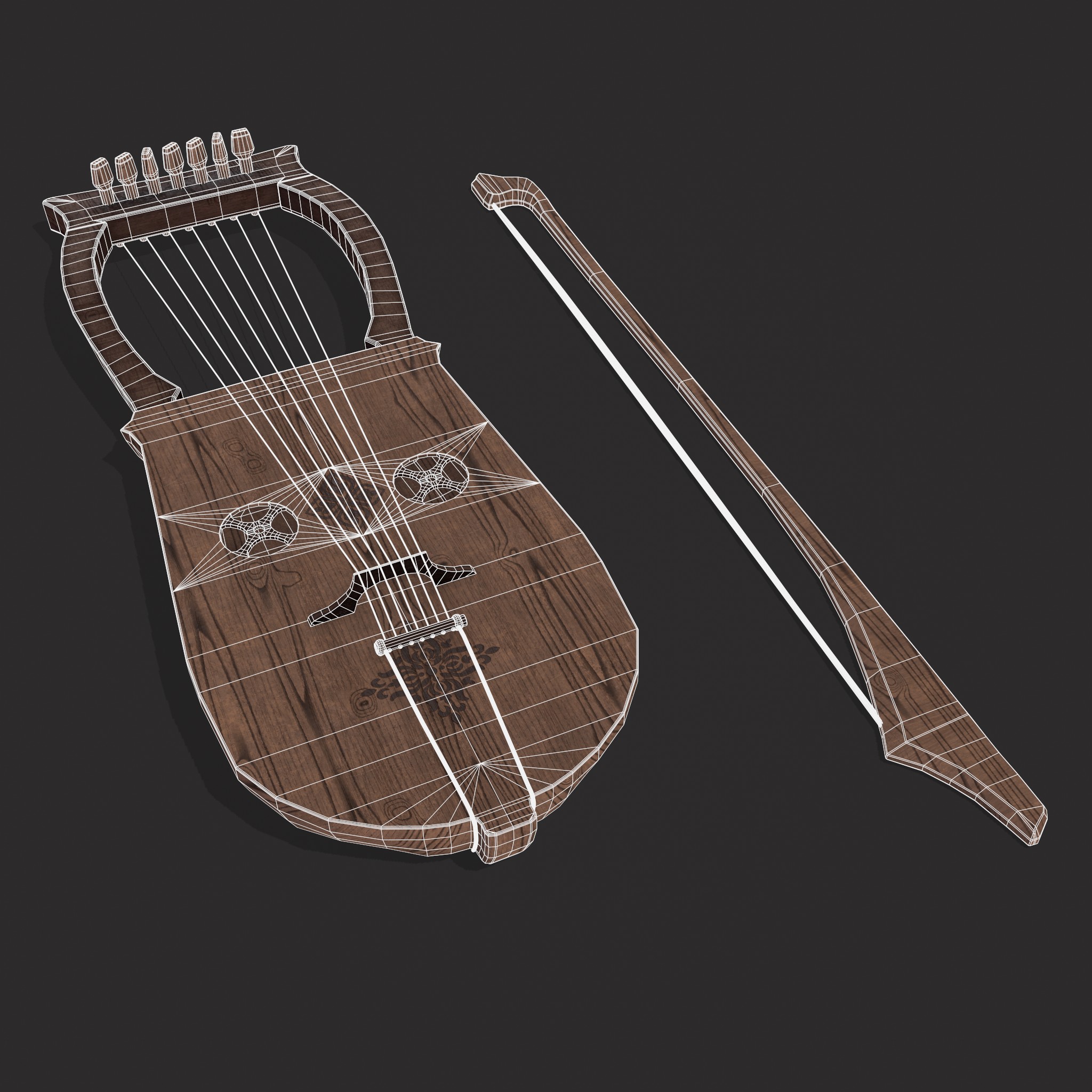Nordic Kravik Lyre - 3D Model by Get Dead Entertainment