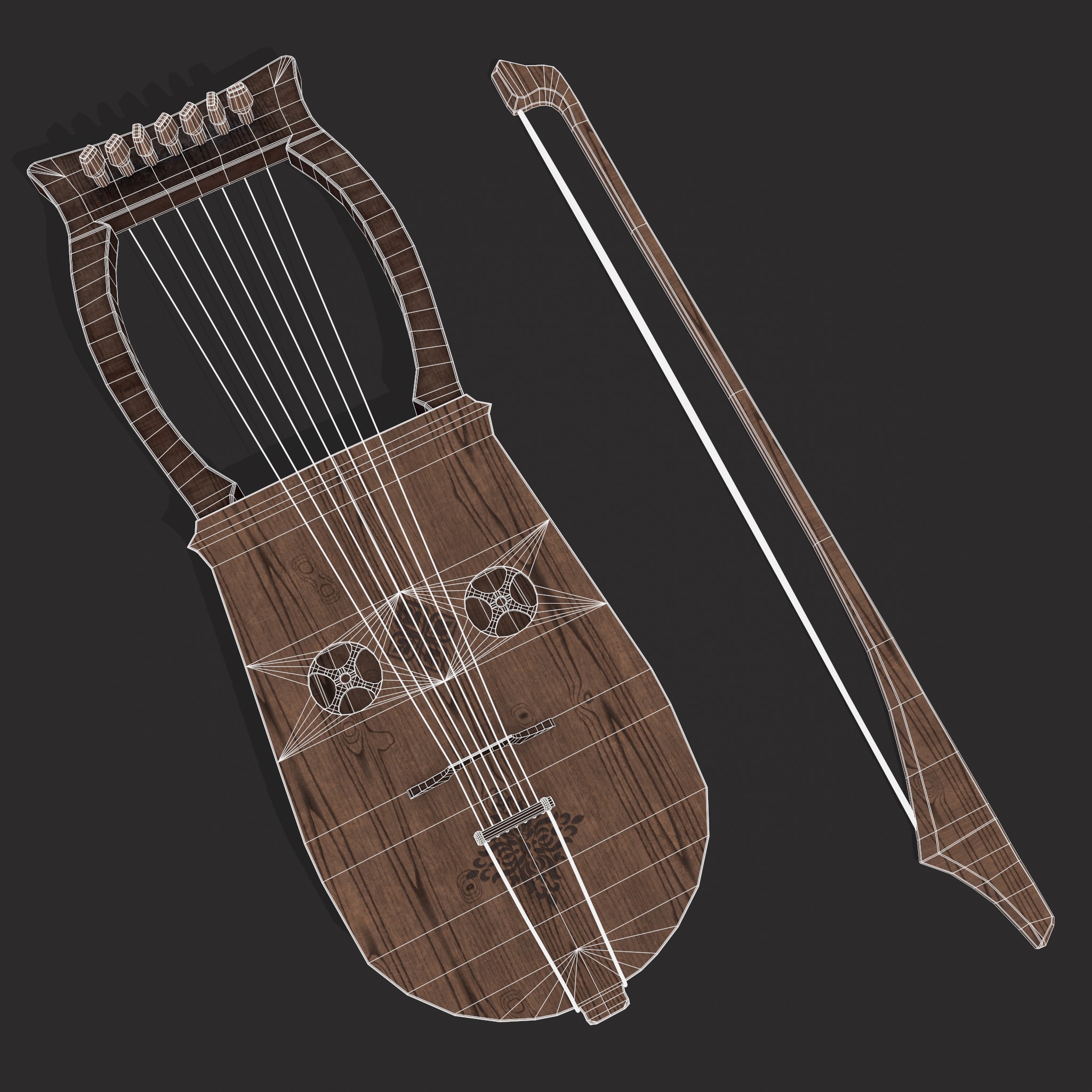 Nordic Kravik Lyre - 3D Model by Get Dead Entertainment