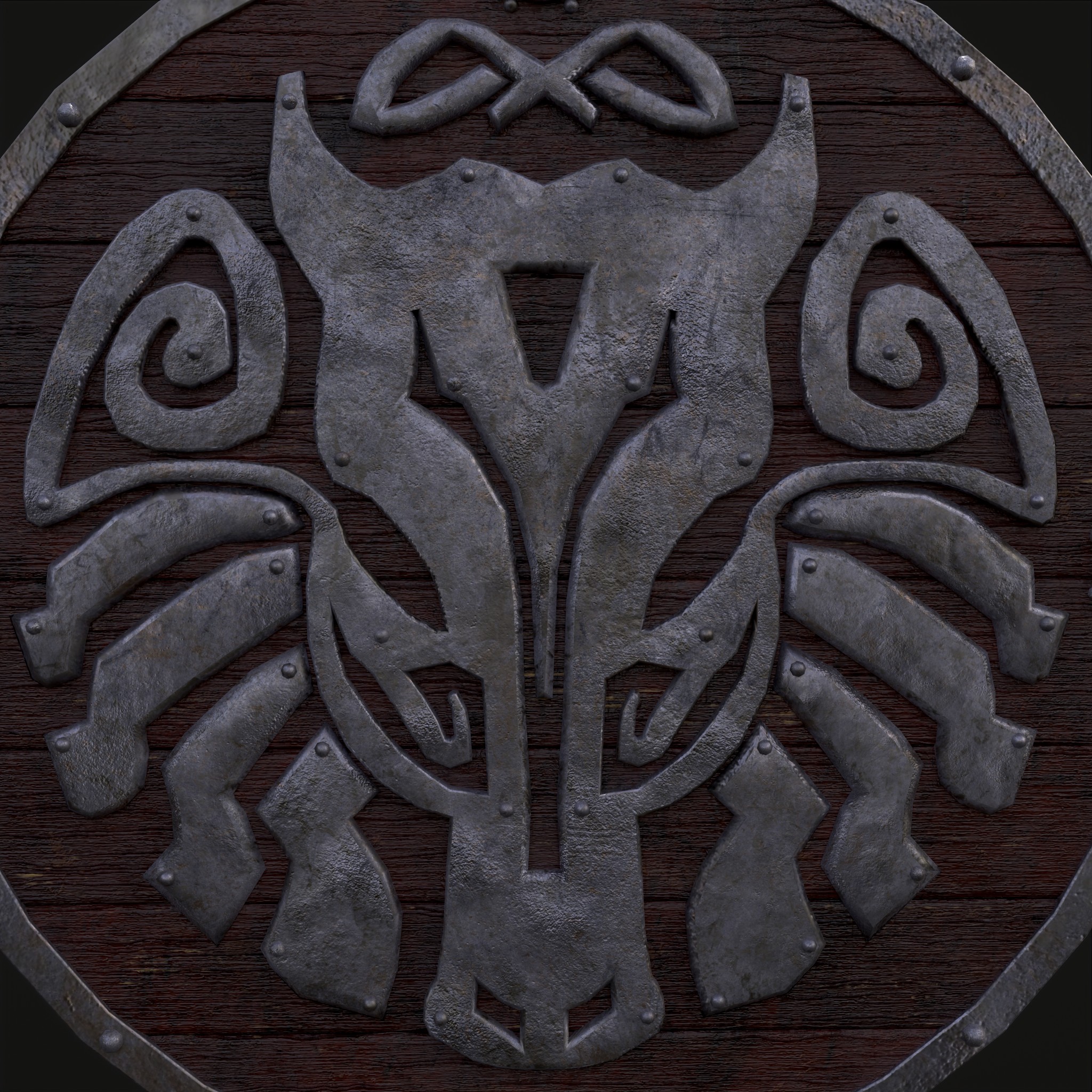 Nordic Sleipnir Shield - 3D Model by Get Dead Entertainment