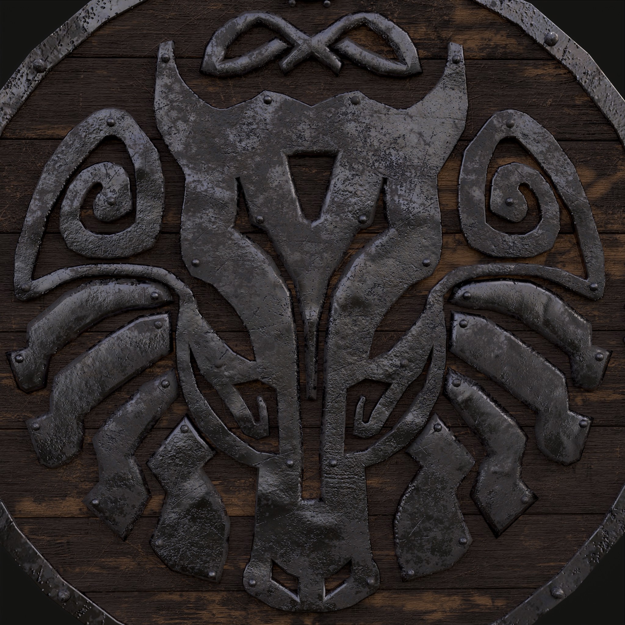 Nordic Sleipnir Shield - 3D Model by Get Dead Entertainment