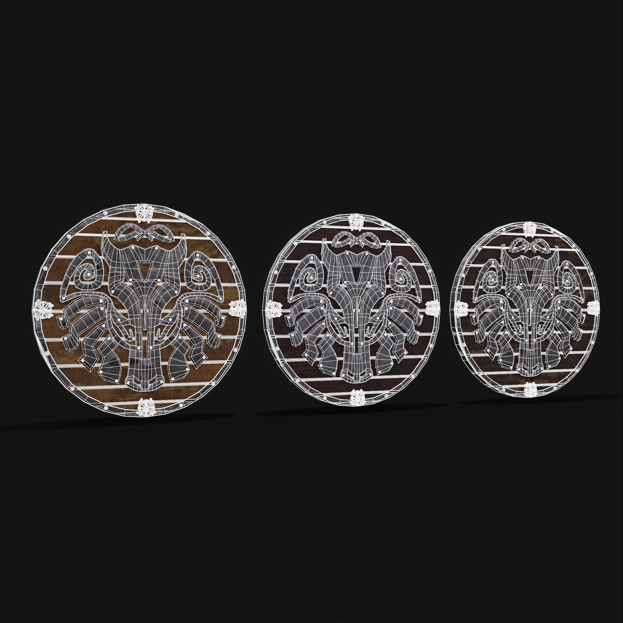 Nordic Sleipnir Shield - 3D Model by Get Dead Entertainment