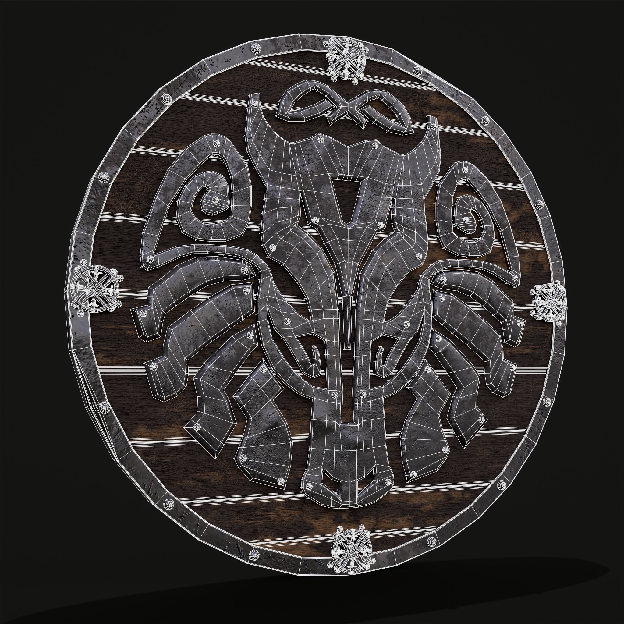 Nordic Sleipnir Shield - 3D Model by Get Dead Entertainment