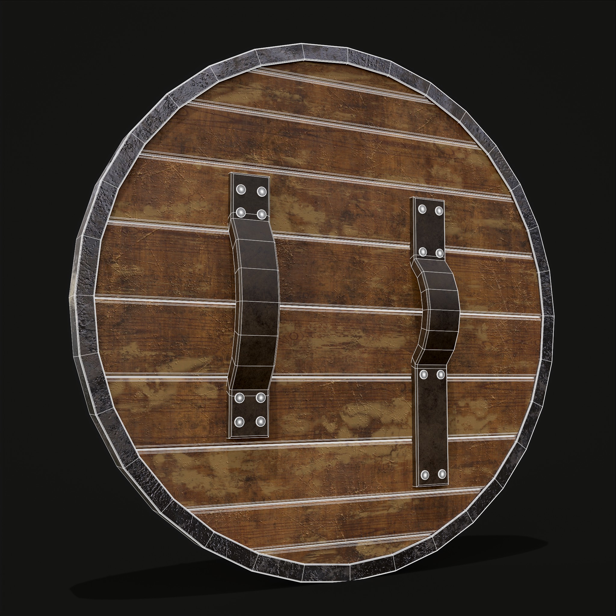 Nordic Wild Steed Shield - 3D Model by Get Dead Entertainment