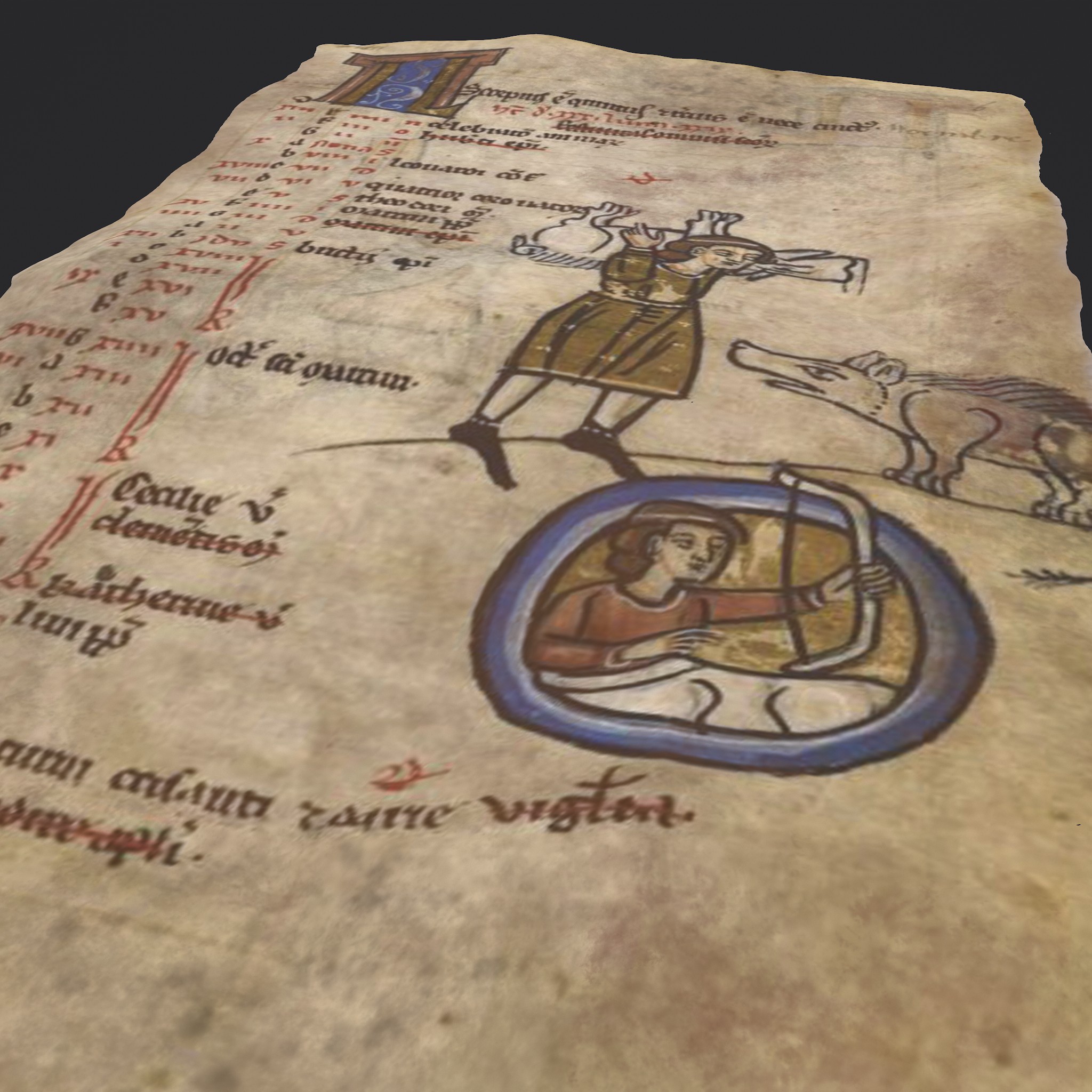 November Manuscript Page - 3D Model by Get Dead Entertainment