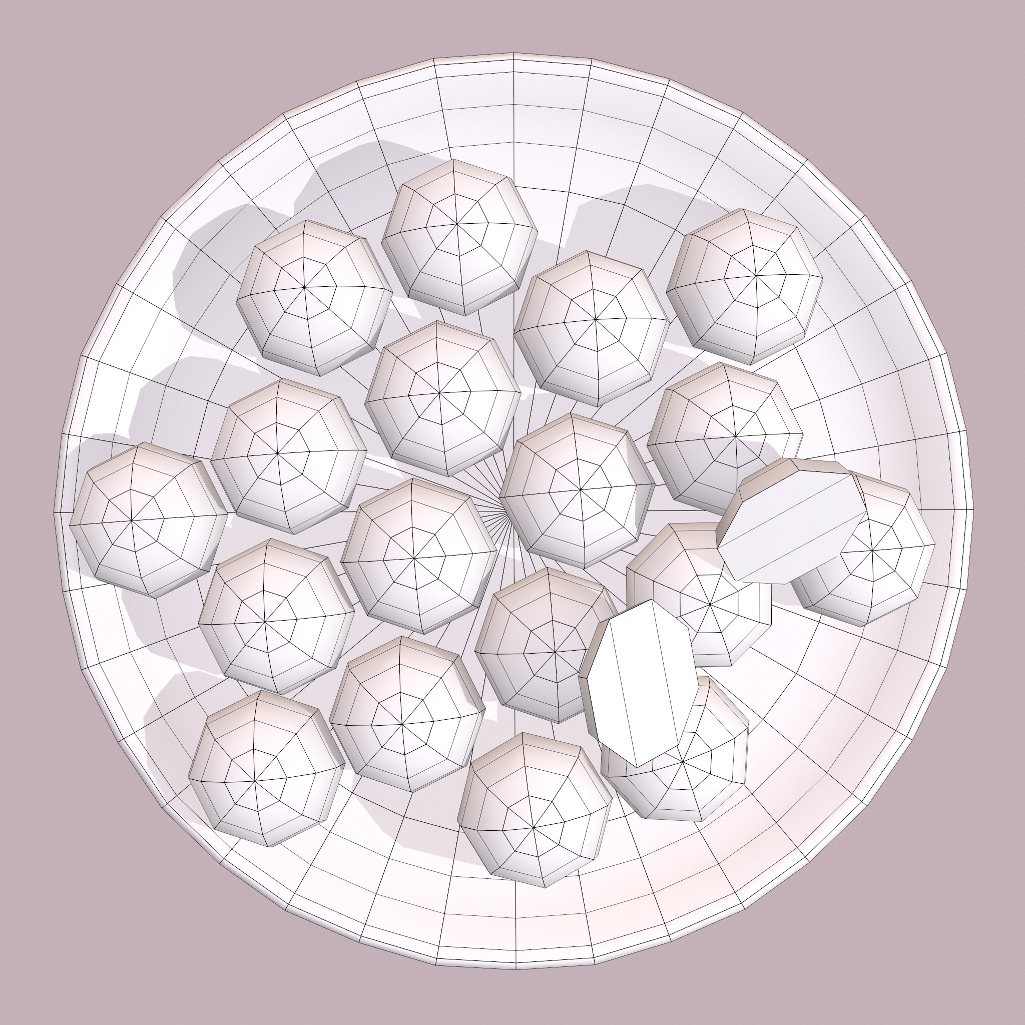 Oatmeal Cookie Balls - Free 3D Model by Get Dead Entertainment