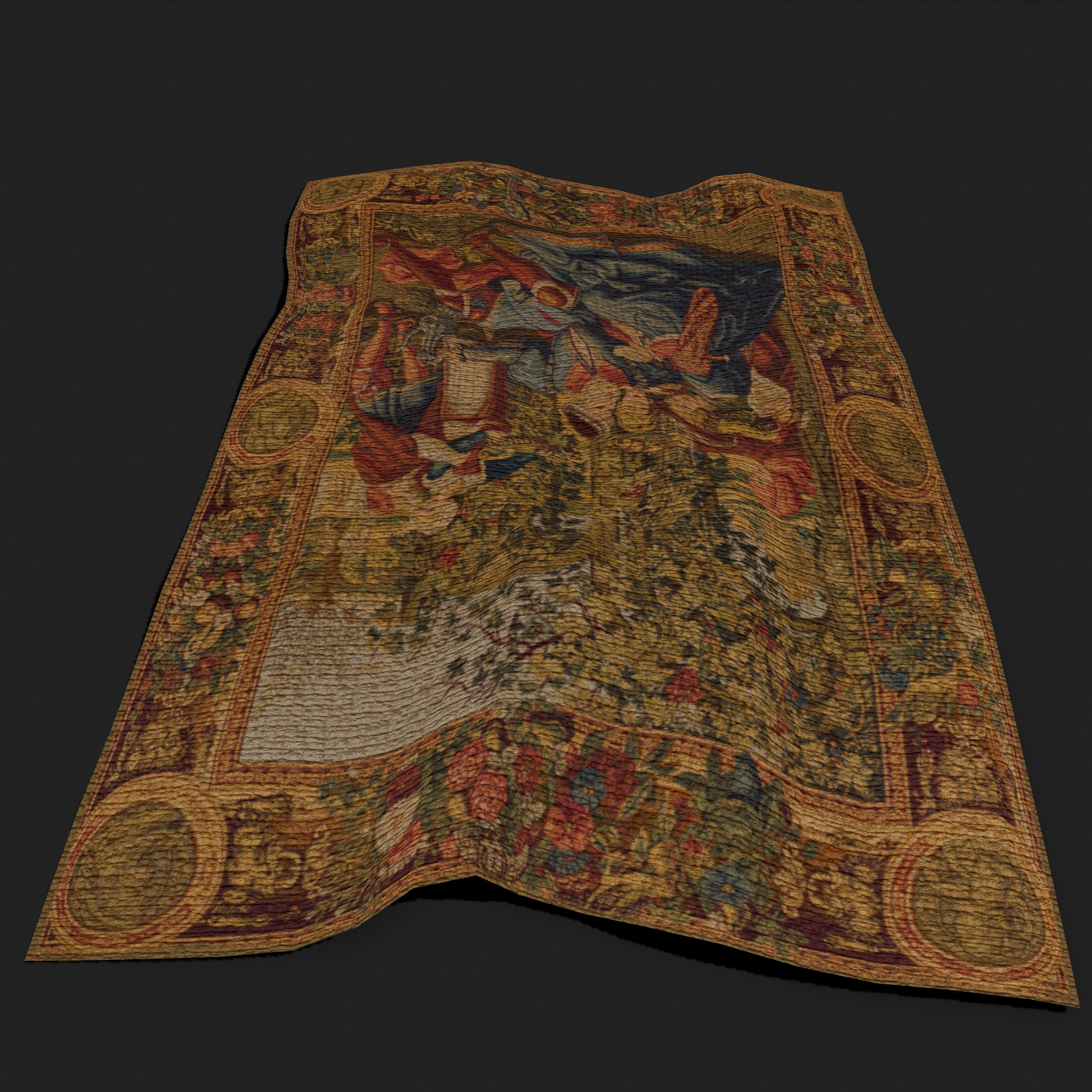 October Harvest Tapestry - 3D Model by Get Dead Entertainment