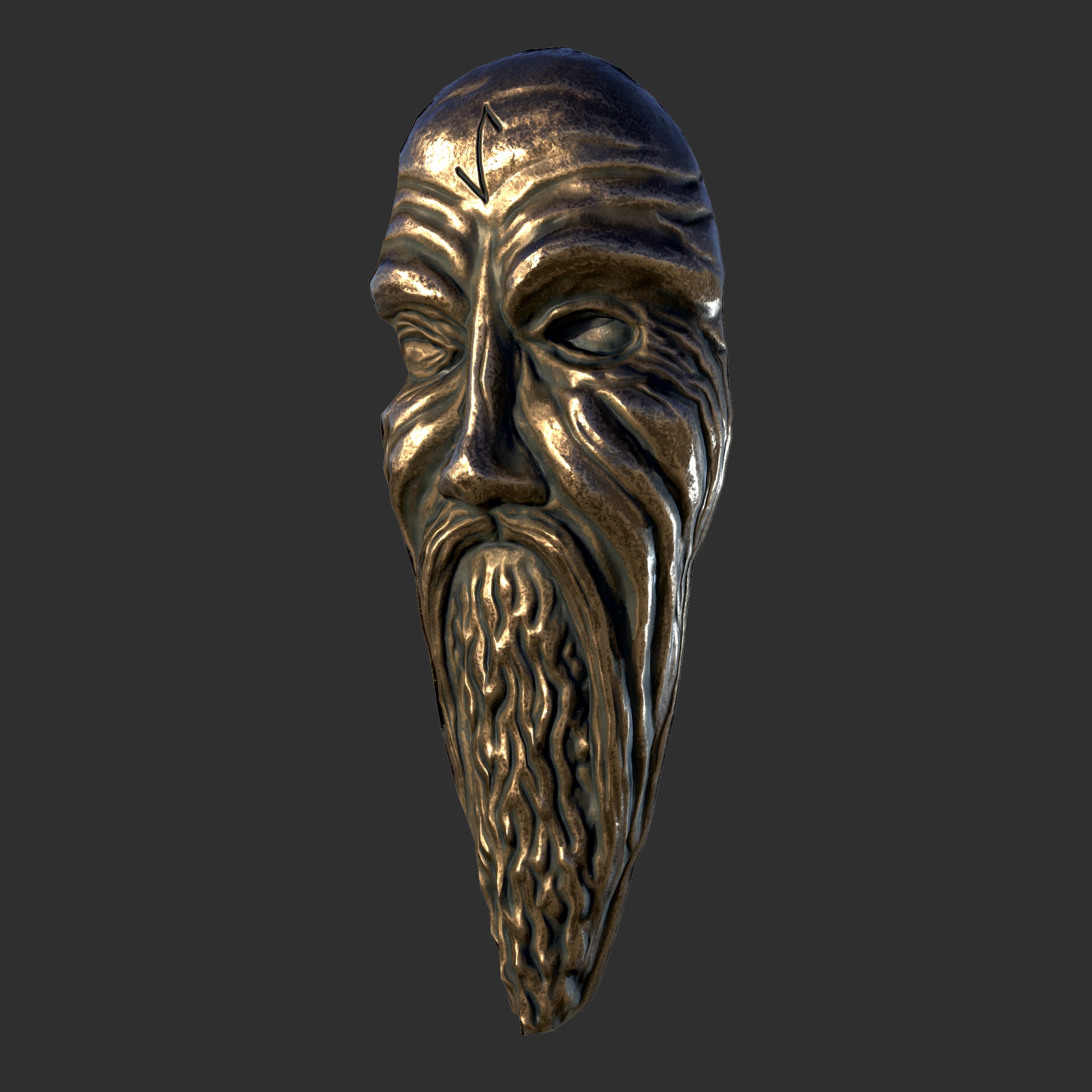 Odin Mask - 3D Model by Get Dead Entertainment