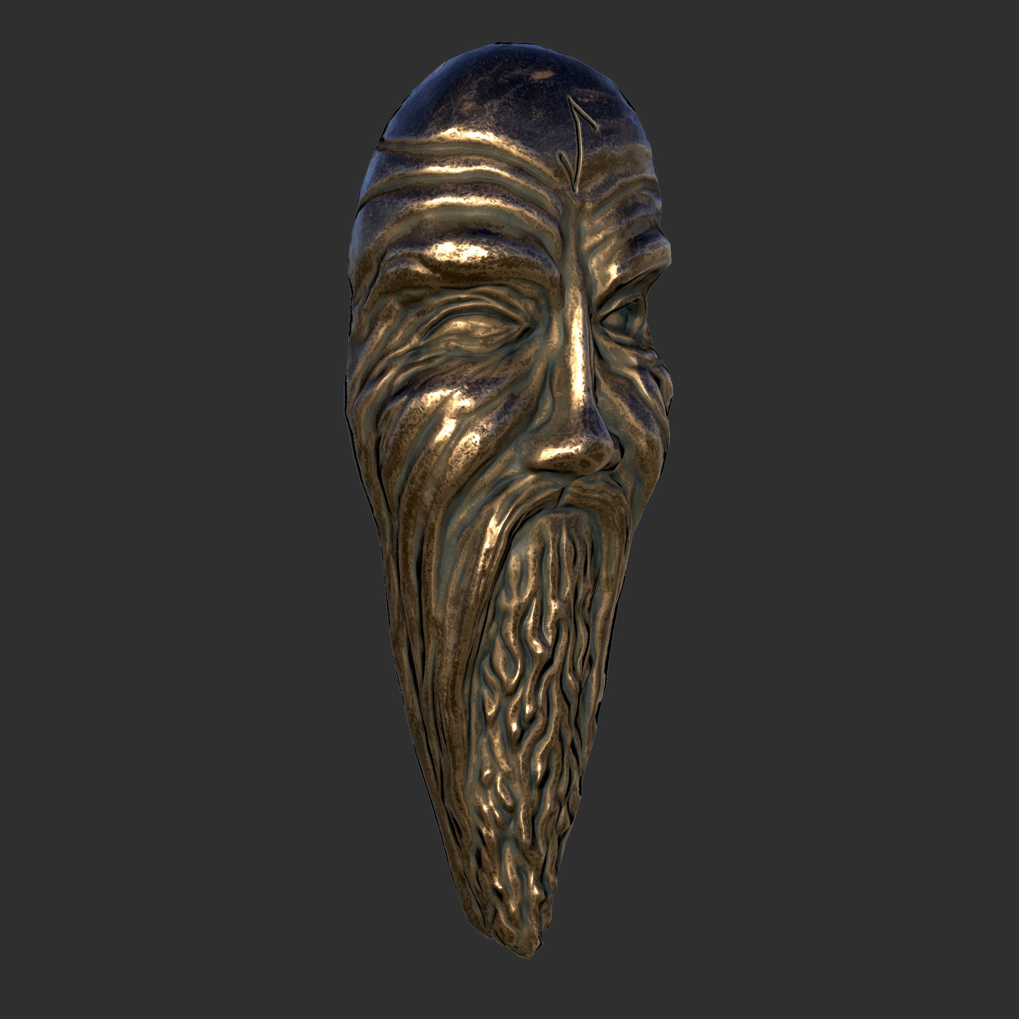 Odin Mask - 3D Model by Get Dead Entertainment