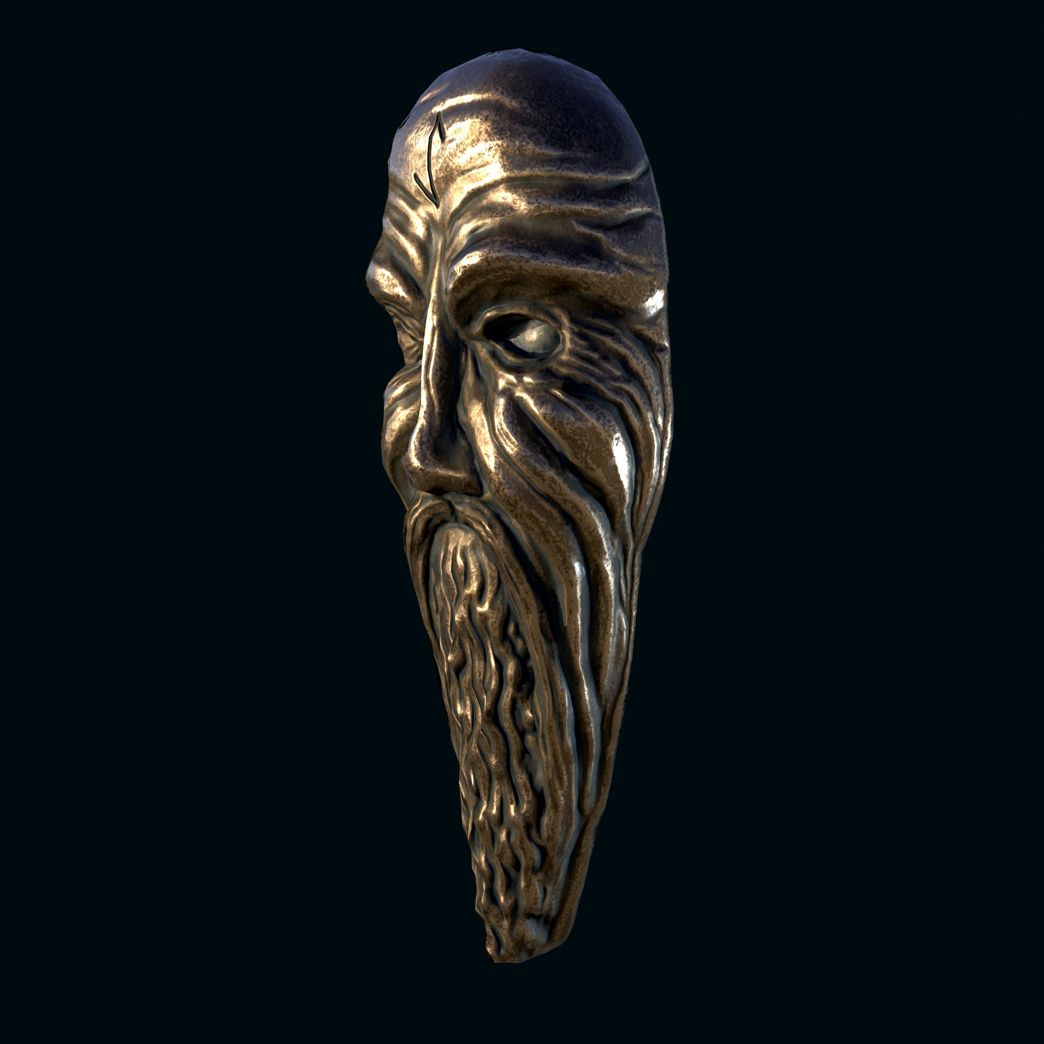 Odin Mask - 3D Model by Get Dead Entertainment