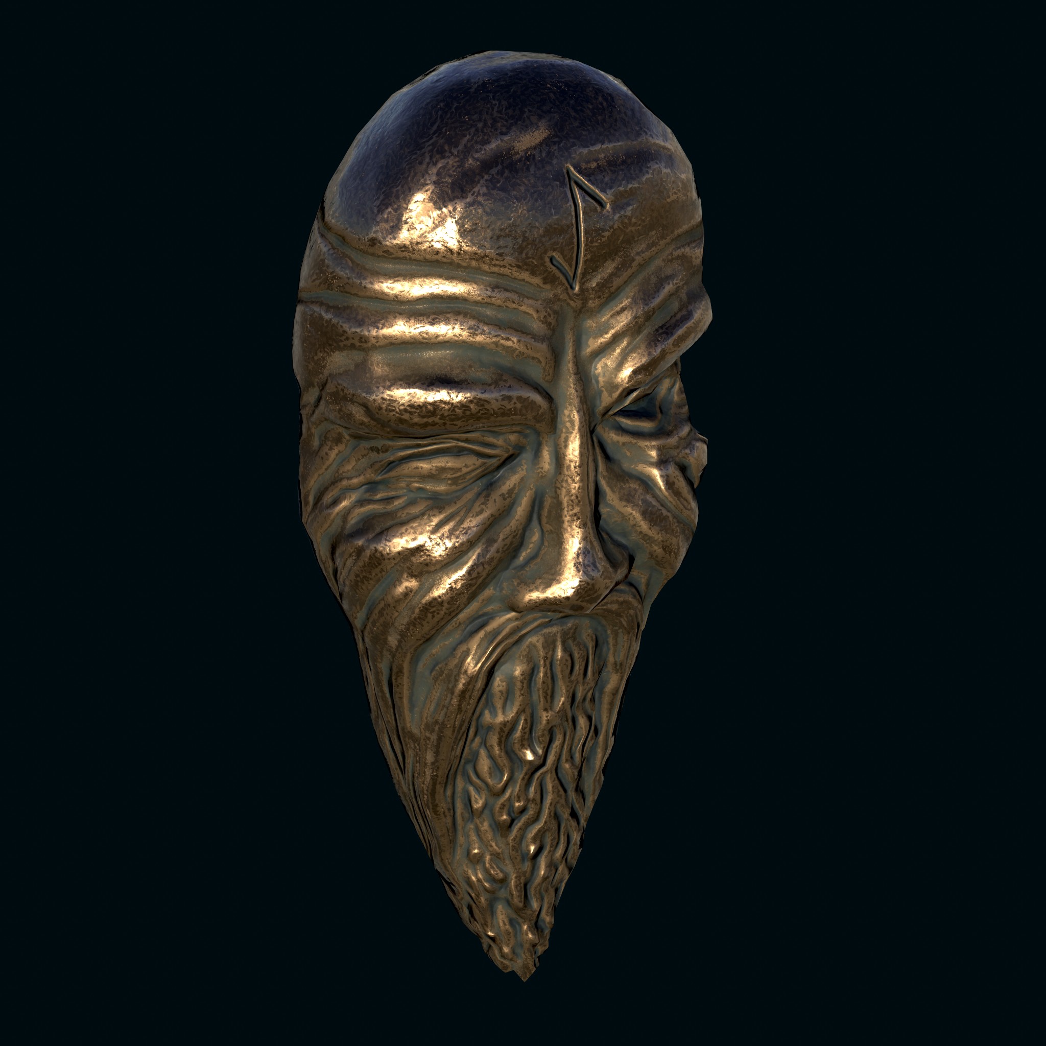 Odin Mask - 3D Model by Get Dead Entertainment