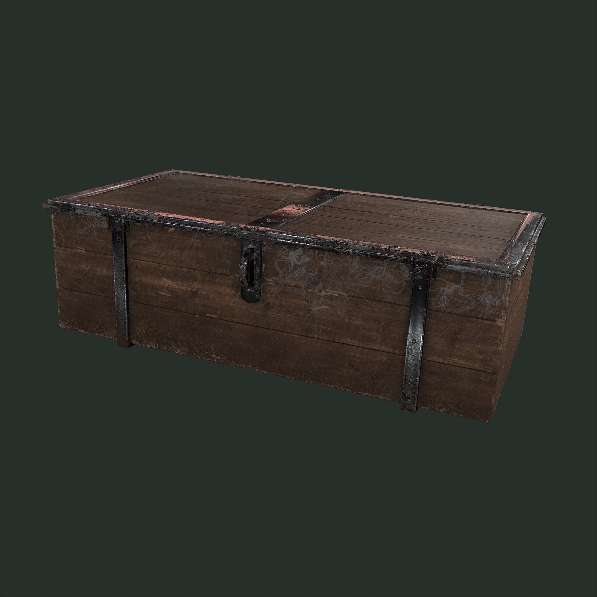 Old Medieval Chest - 3D Model by Get Dead Entertainment