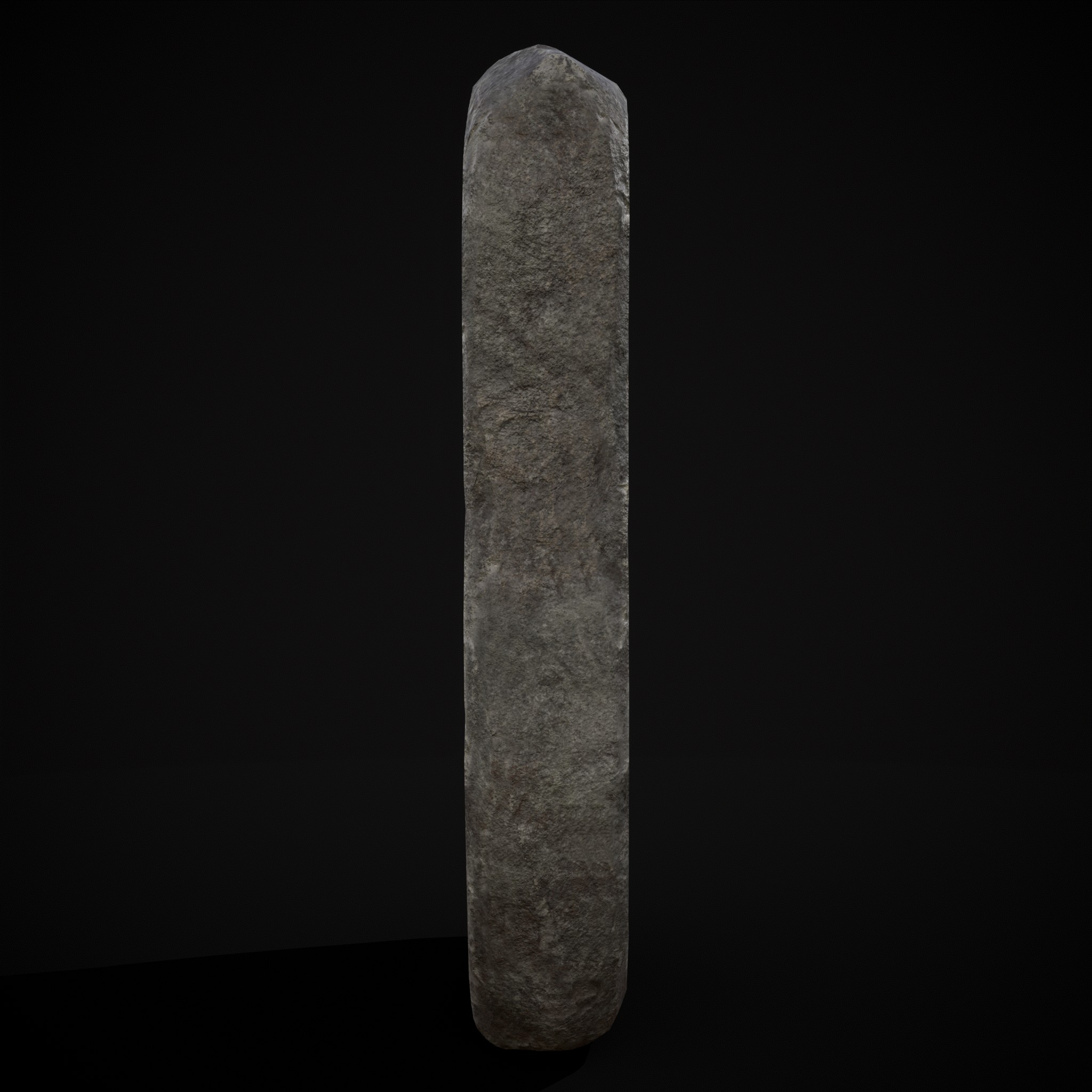Old Gray Counter Relief Headstone - 3D Model by Get Dead Entertainment