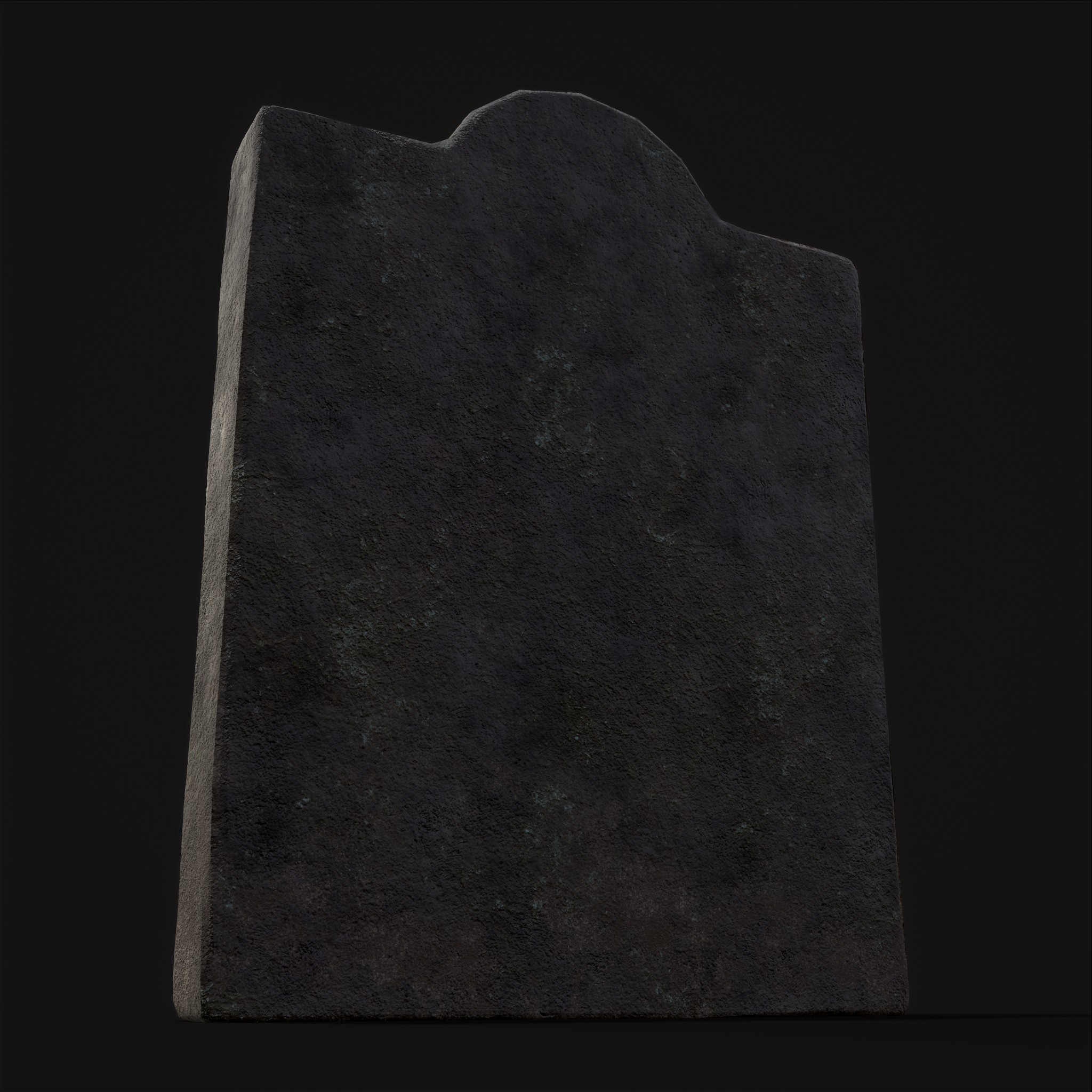 Old Moss Covered Tombstone - 3D Model by Get Dead Entertainment