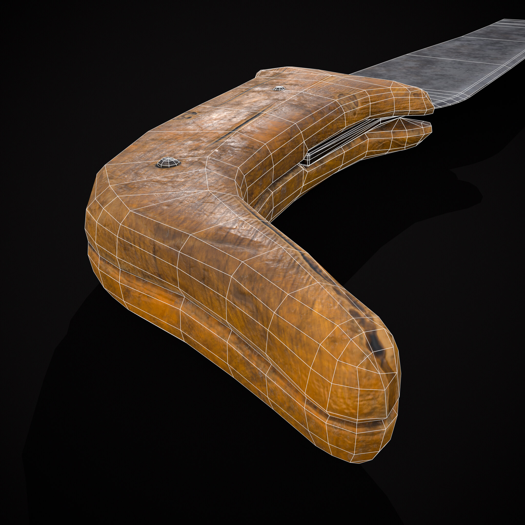 Old Worn Bone Saw - 3D Model by Get Dead Entertainment