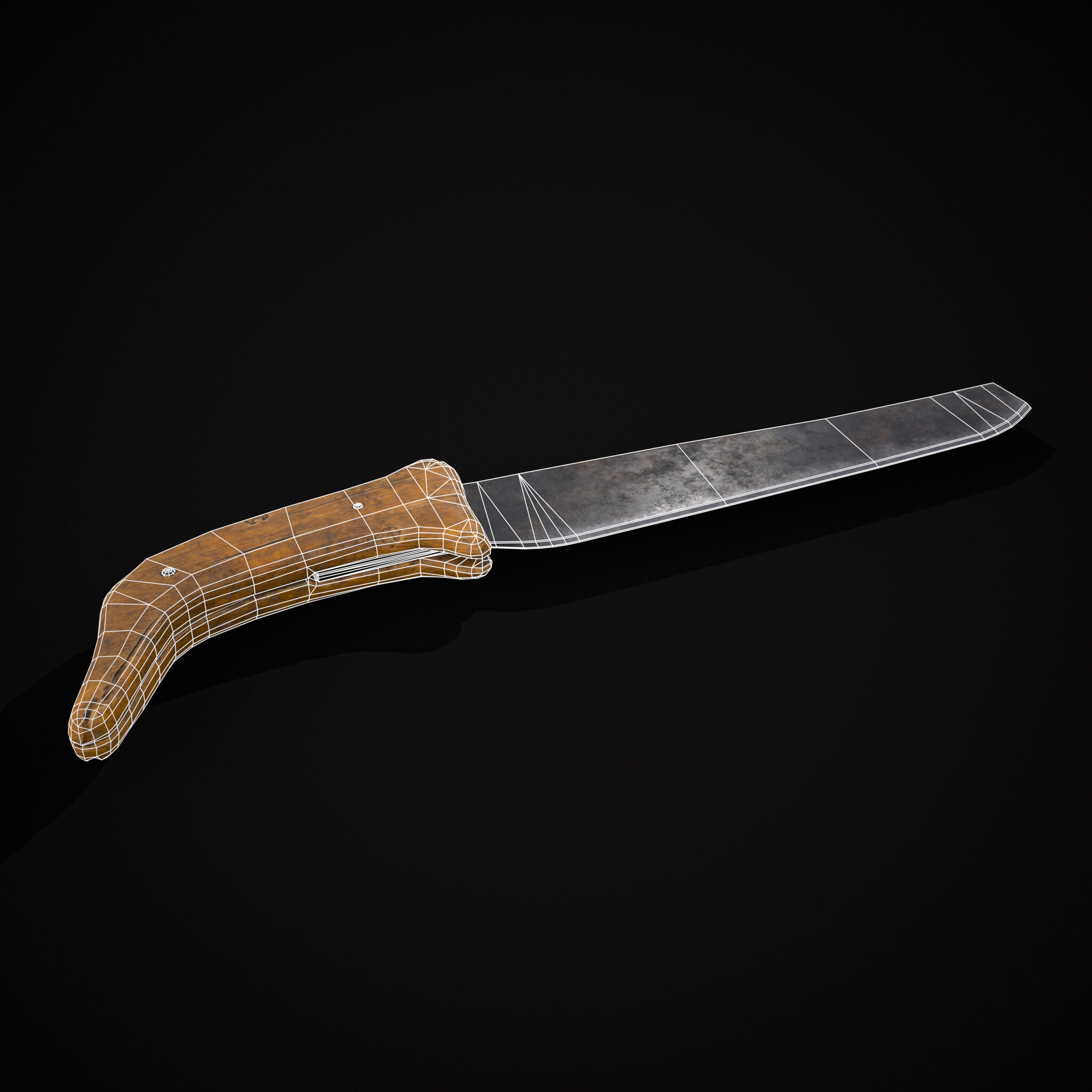 Old Worn Bone Saw - 3D Model by Get Dead Entertainment