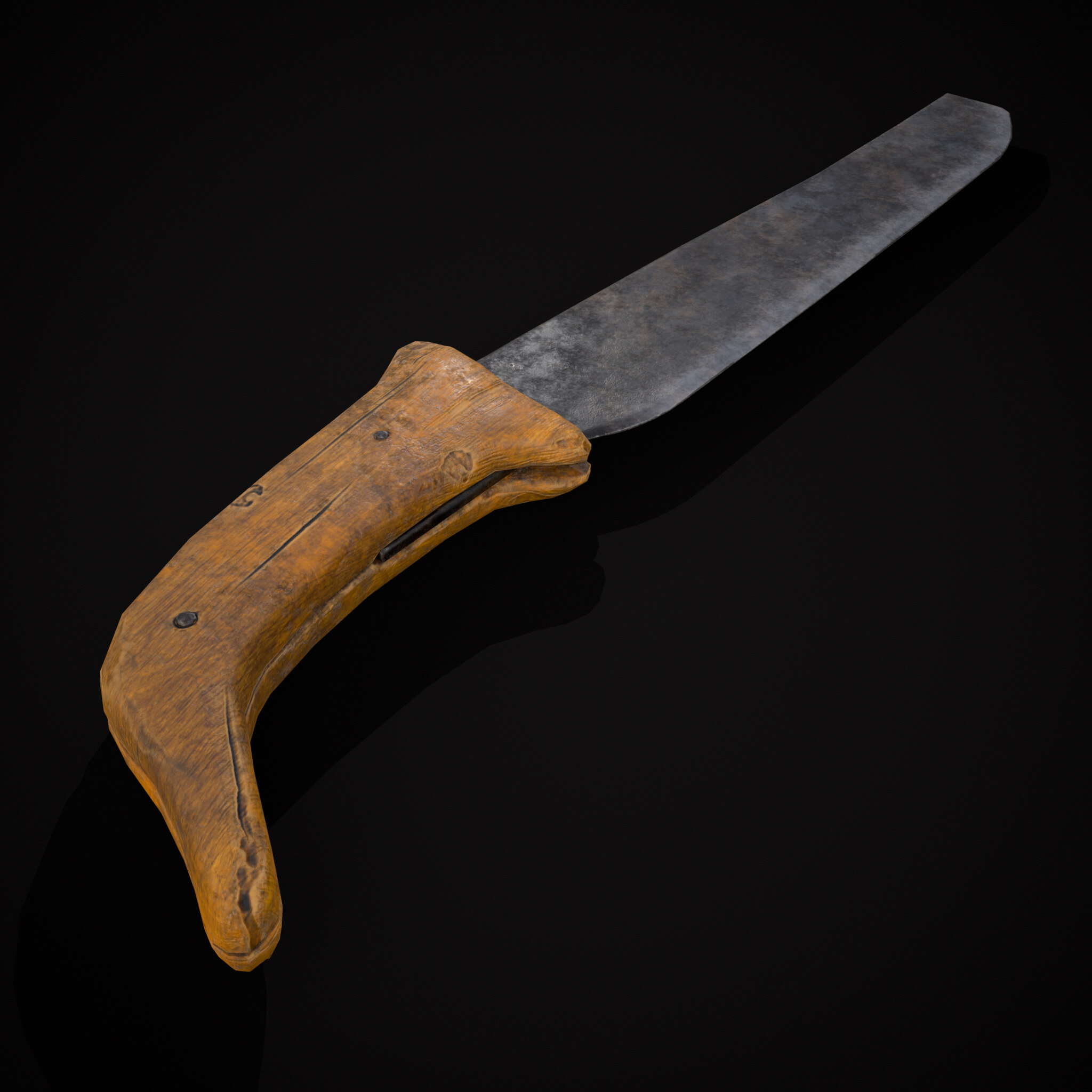 Old Worn Bone Saw - 3D Model by Get Dead Entertainment