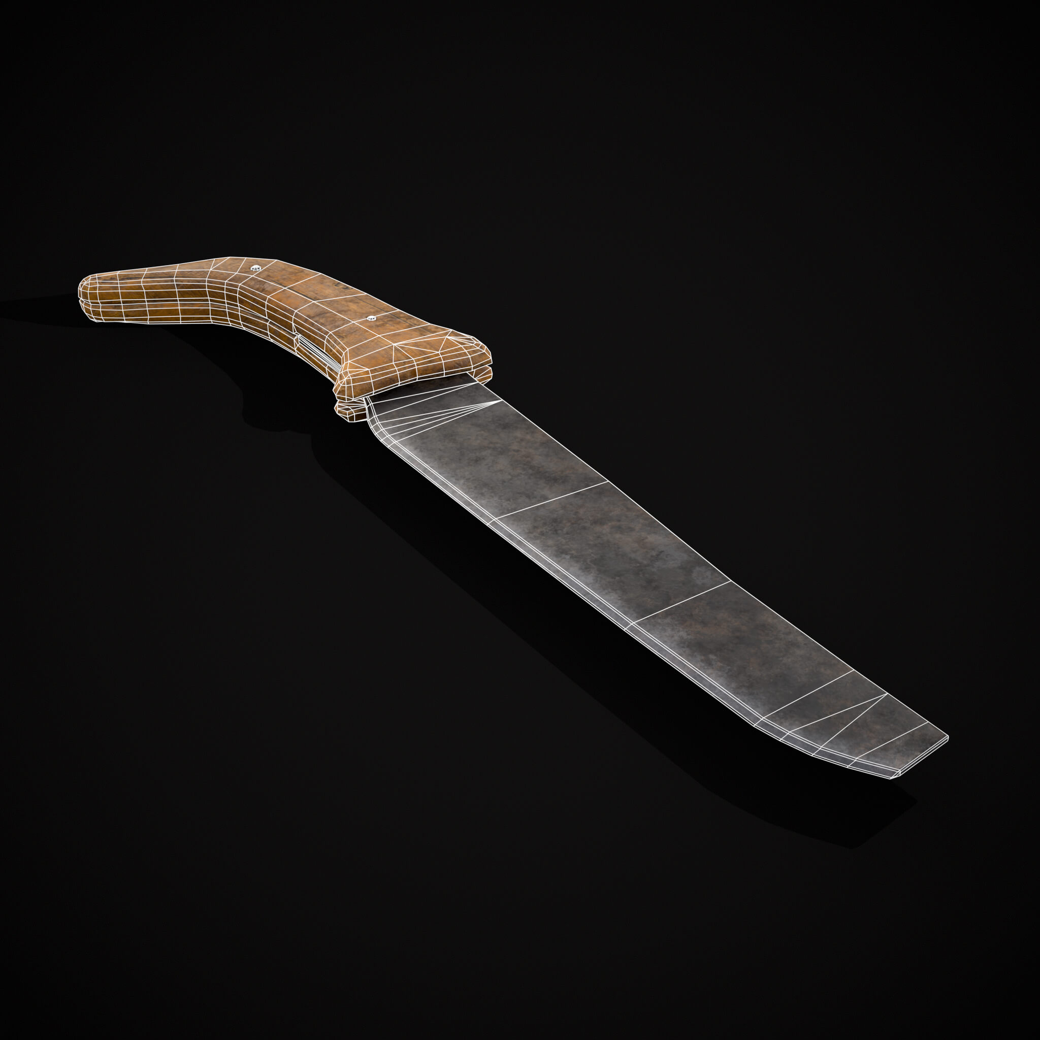 Old Worn Bone Saw - 3D Model by Get Dead Entertainment