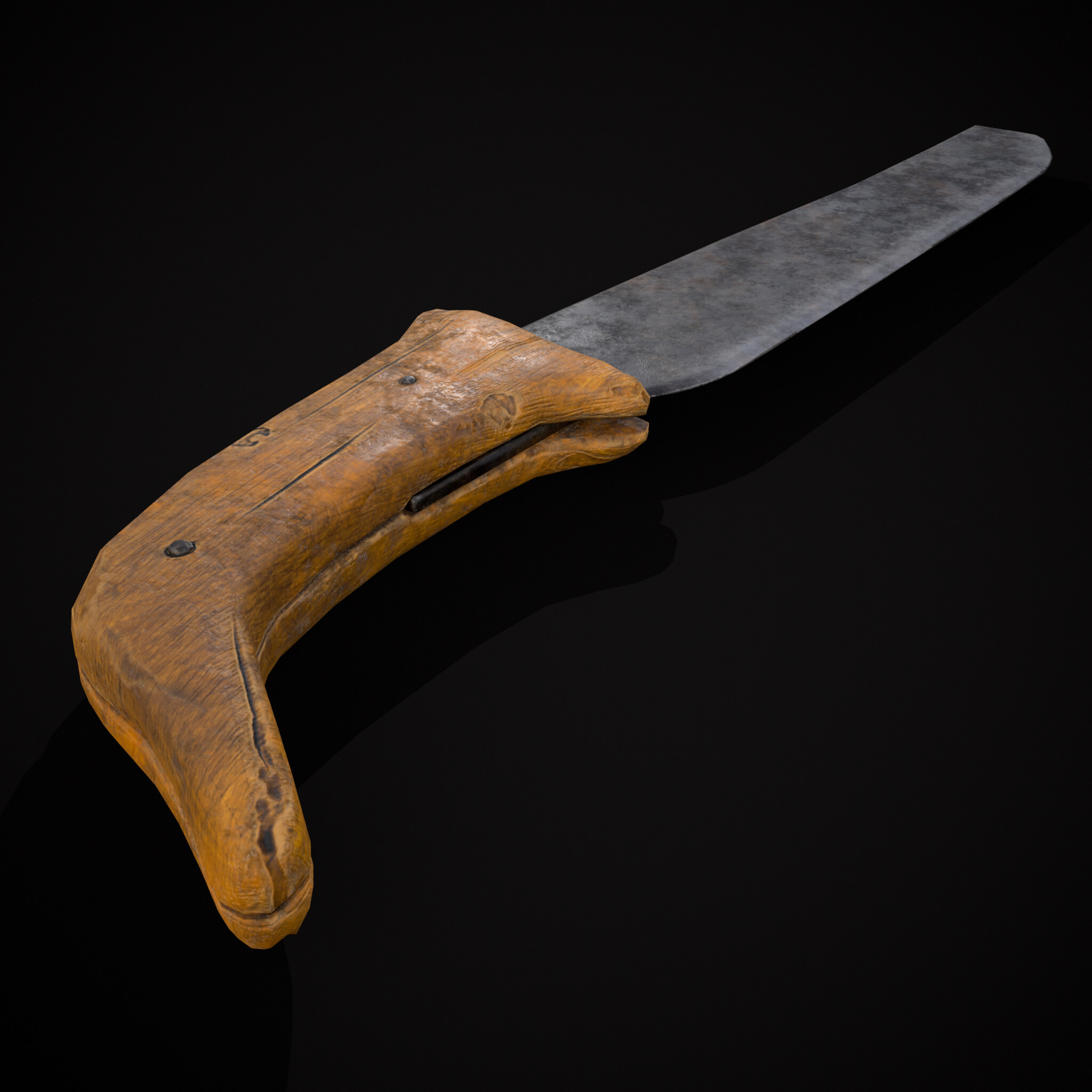 Old Worn Bone Saw - 3D Model by Get Dead Entertainment