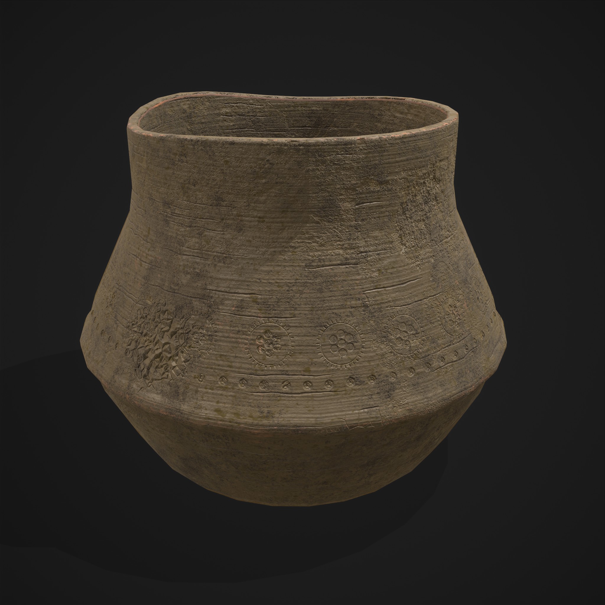 Ornate Clay Cup - 3D Model by Get Dead Entertainment
