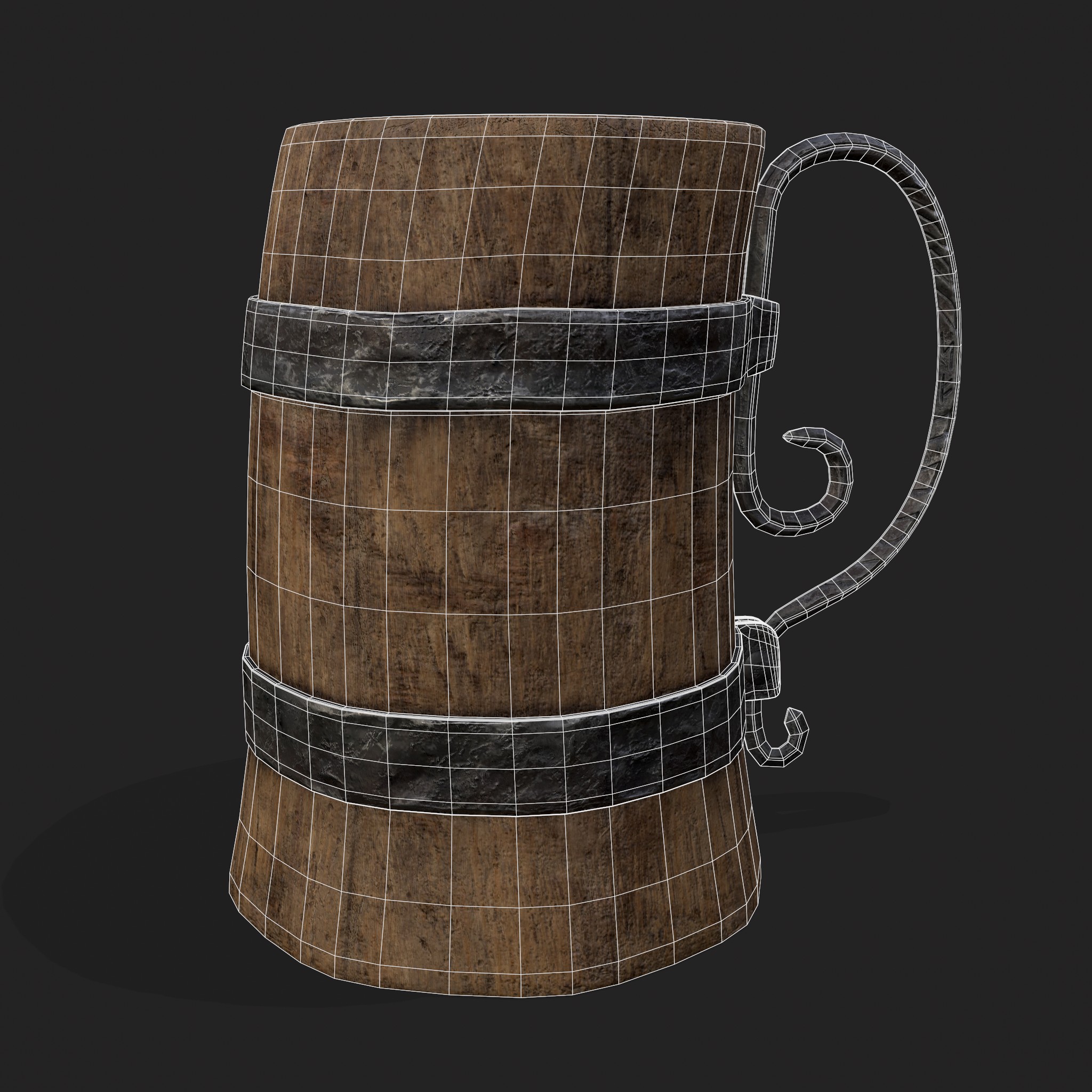 Ornate Medieval Mead Tankard Package - 3D Model by Get Dead Entertainment