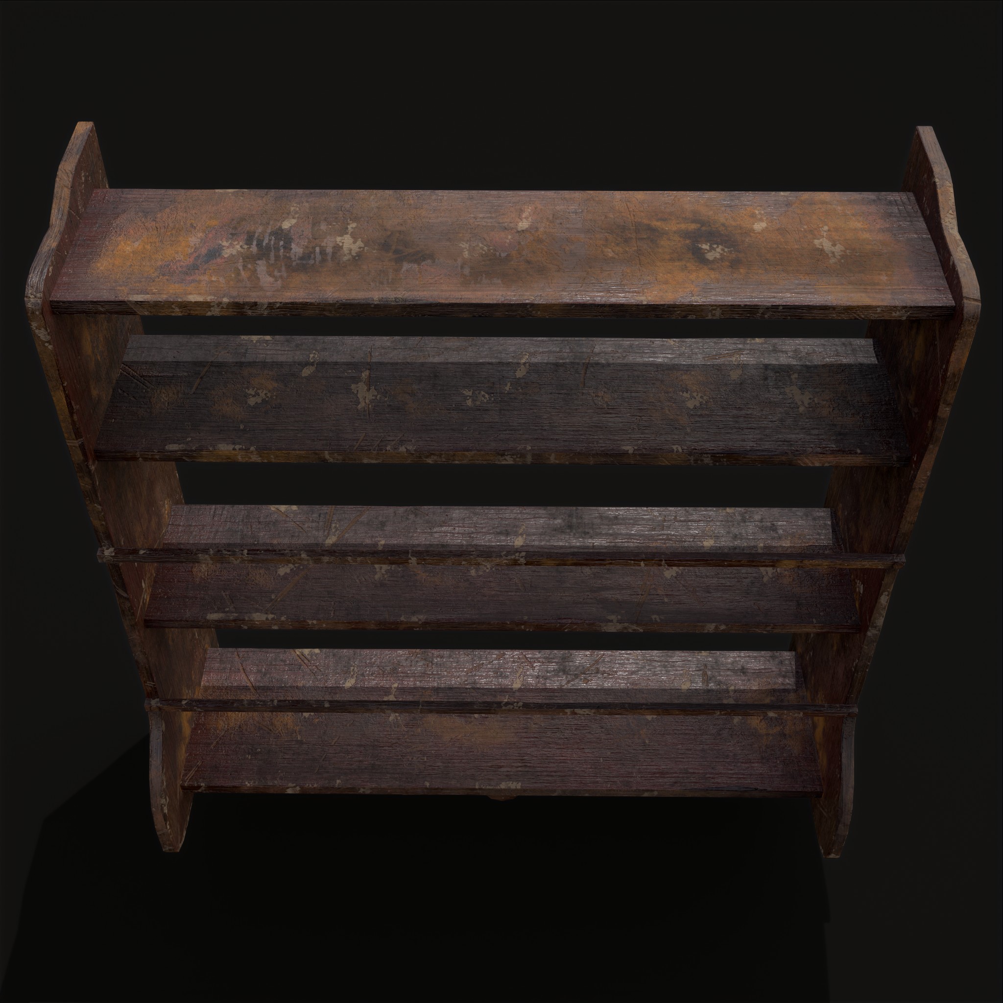 Ornate Old Medieval Wall Mounted Dishes Rack - 3D Model by Get Dead ...