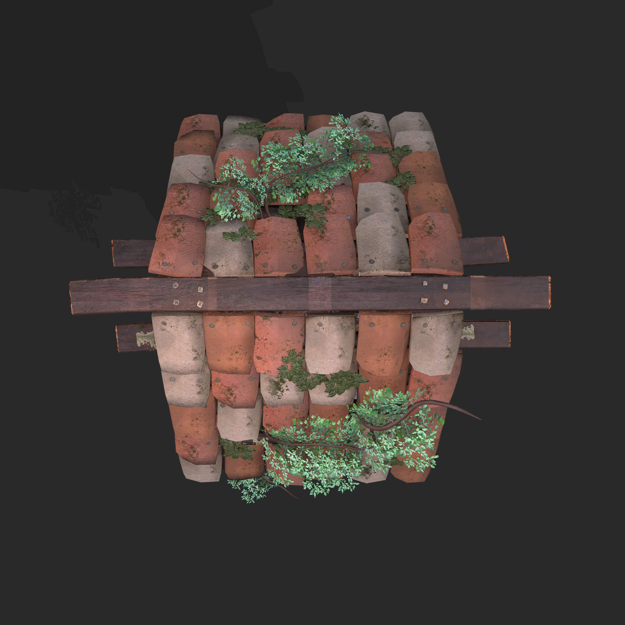 Over Grown Well - 3D Model by Get Dead Entertainment