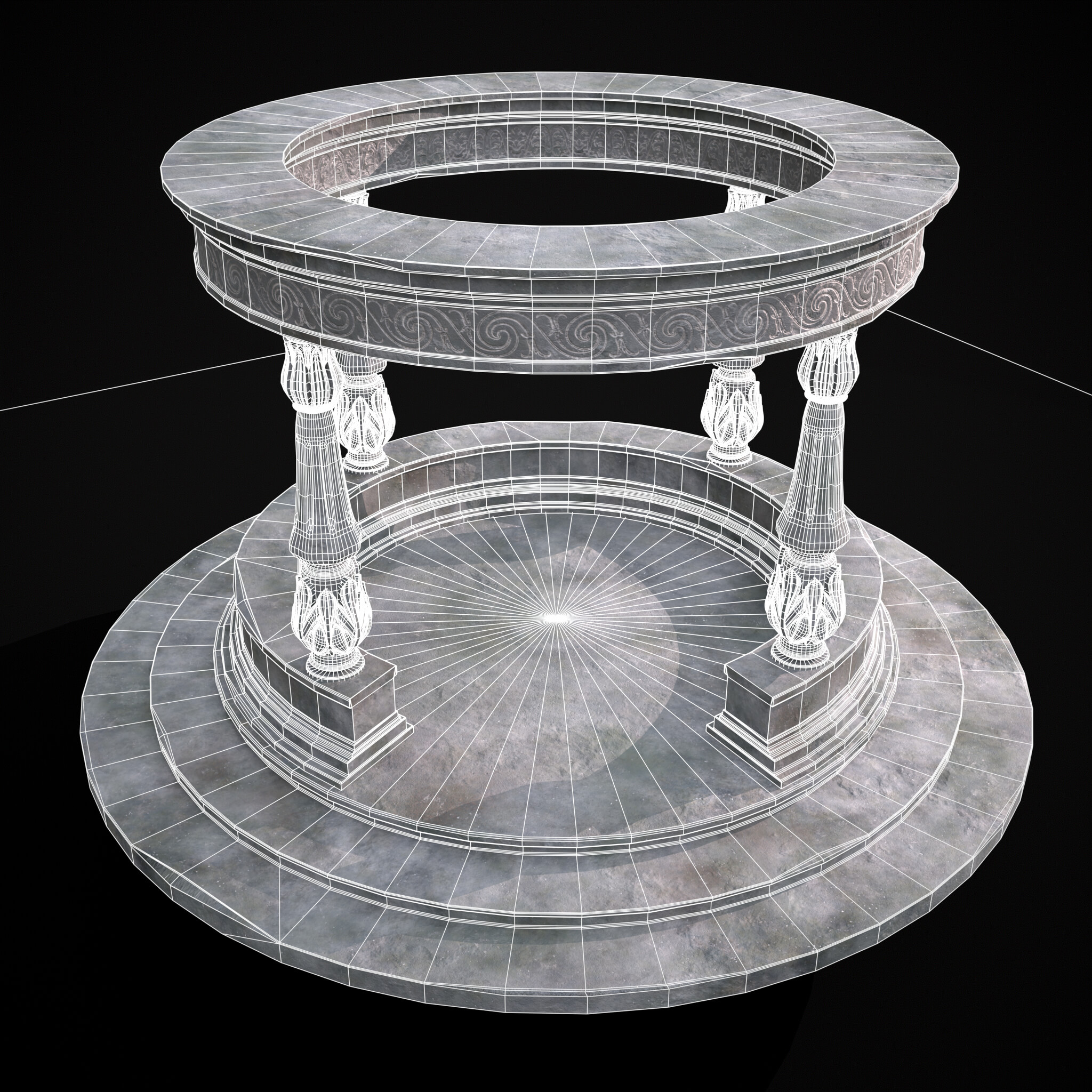 Pavillion Cresent Opening - 3D Model by Get Dead Entertainment