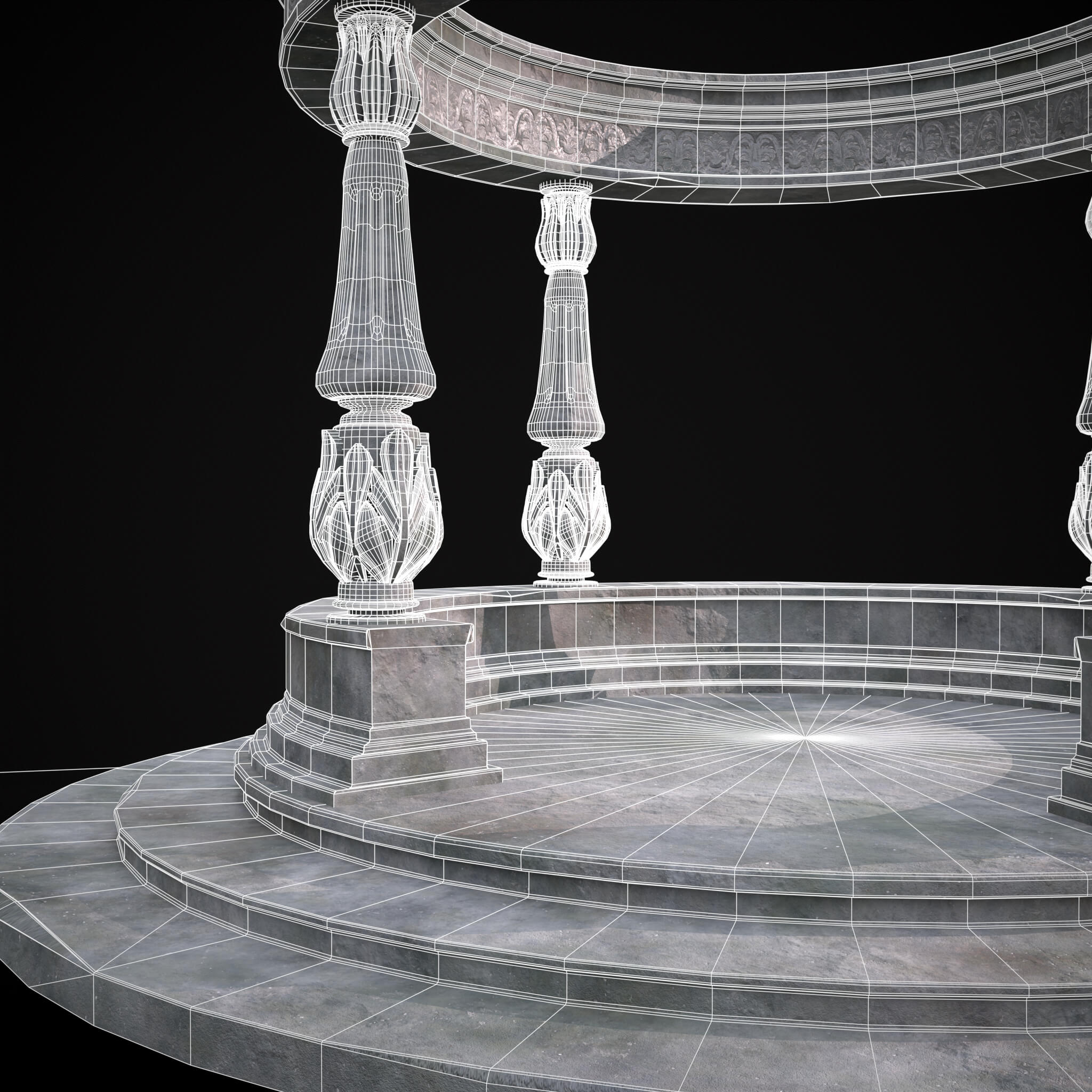 Pavillion Cresent Opening - 3D Model by Get Dead Entertainment