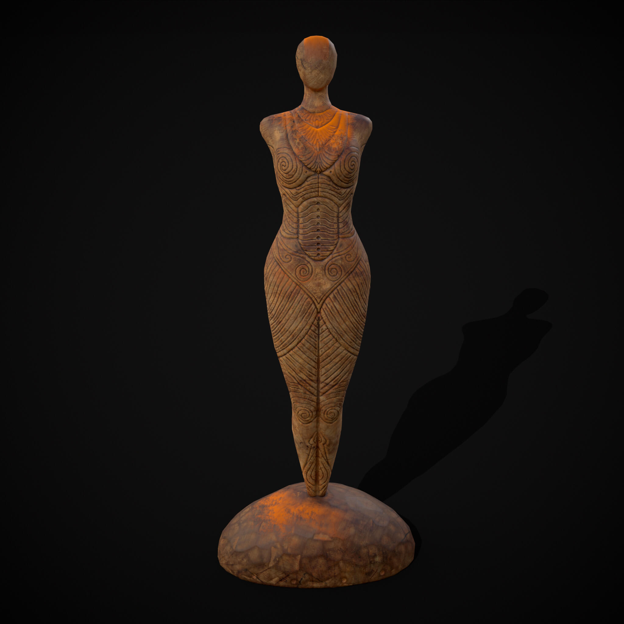 Pegan Fertility Statue - 3D Model by Get Dead Entertainment