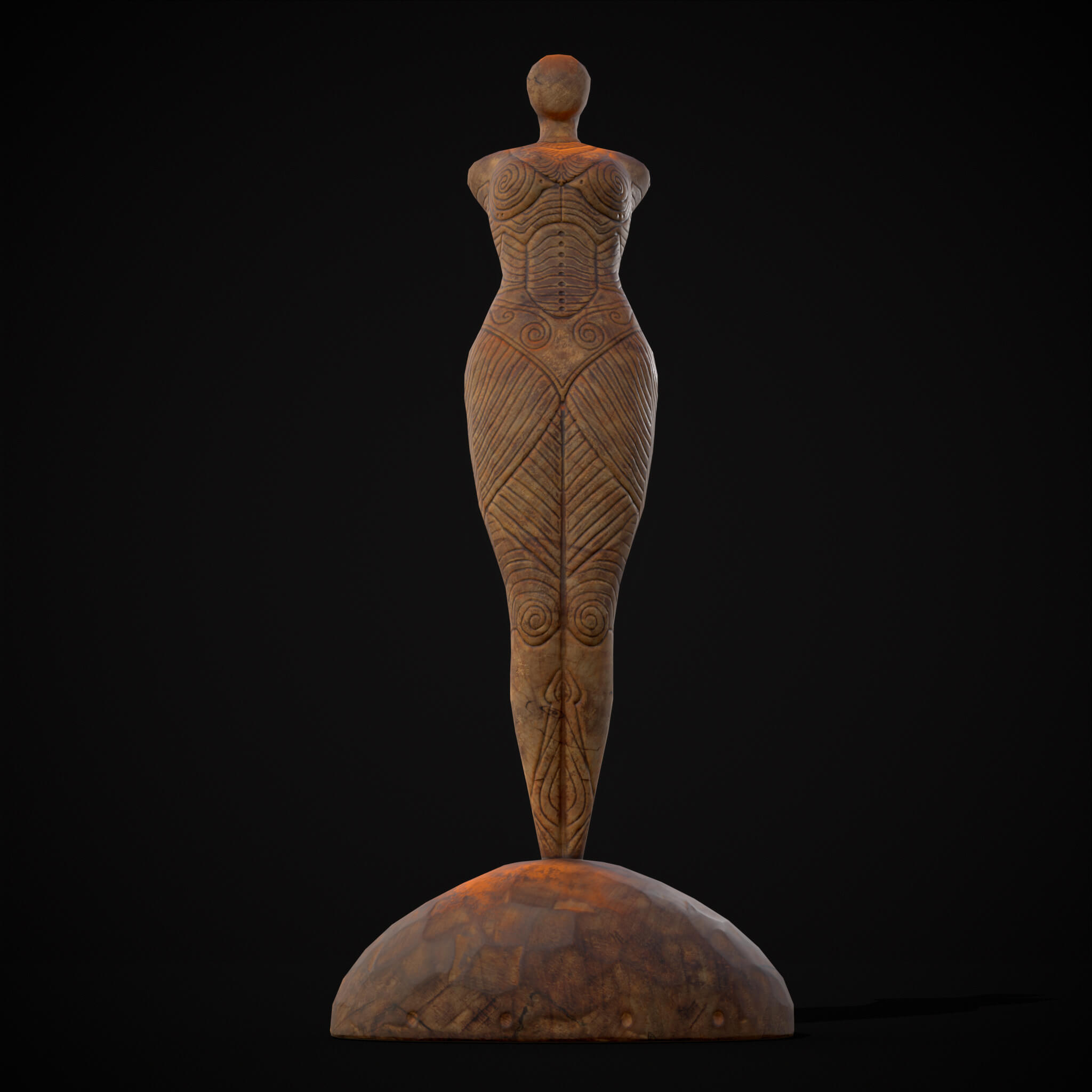 Pegan Fertility Statue - 3D Model by Get Dead Entertainment