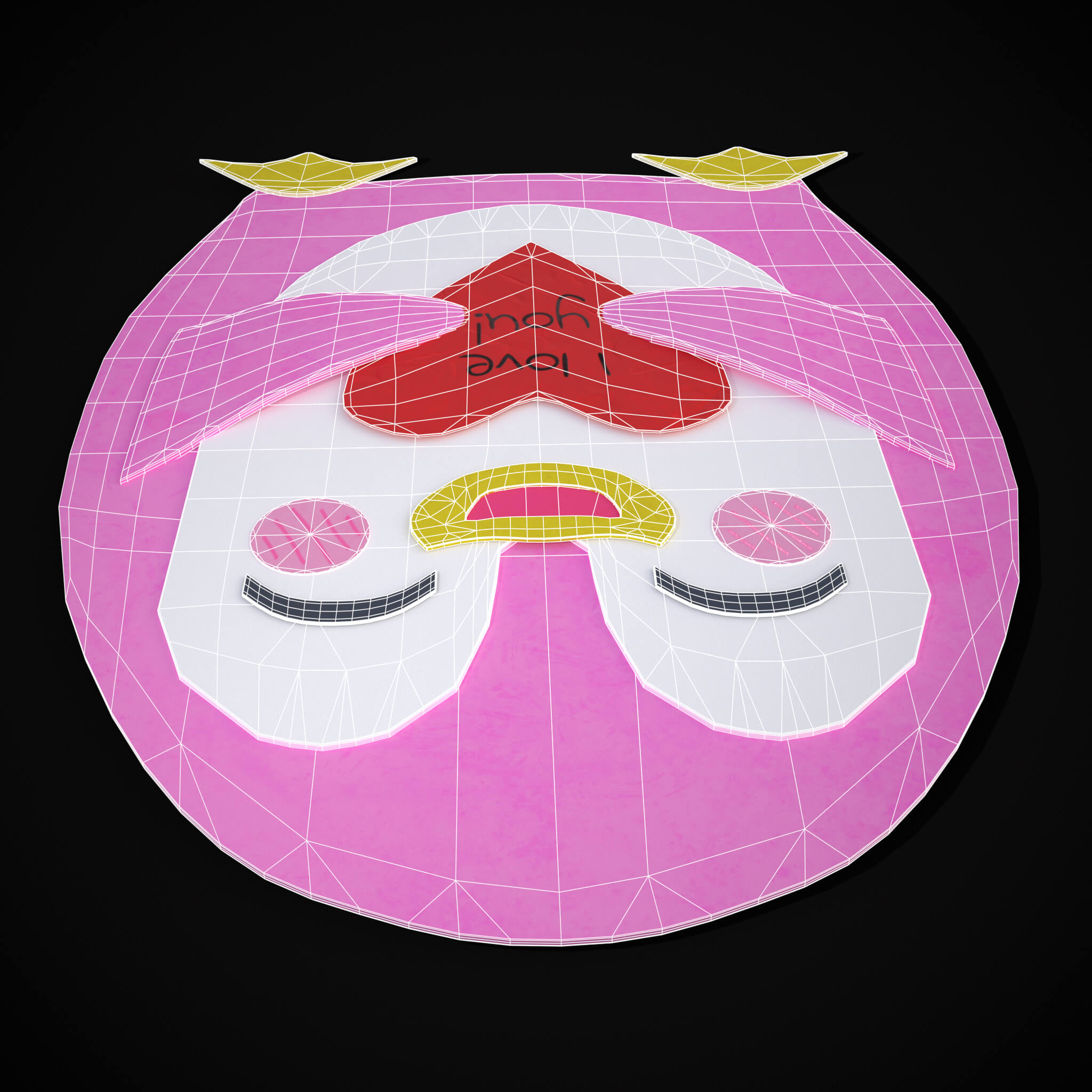 Penguin Heart Card - 3D Model by Get Dead Entertainment