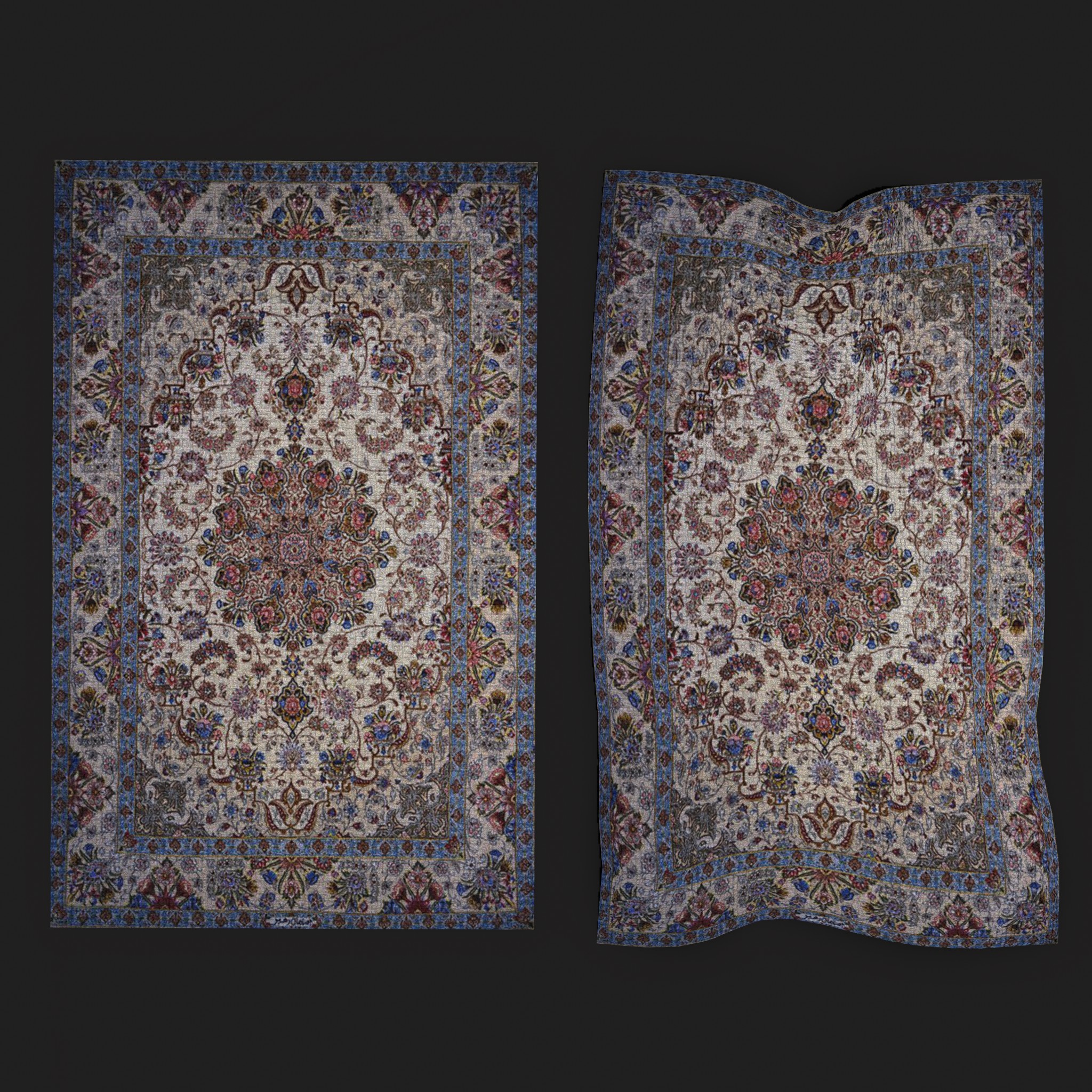 Persian Carpet Design 4 - 3D Model by Get Dead Entertainment