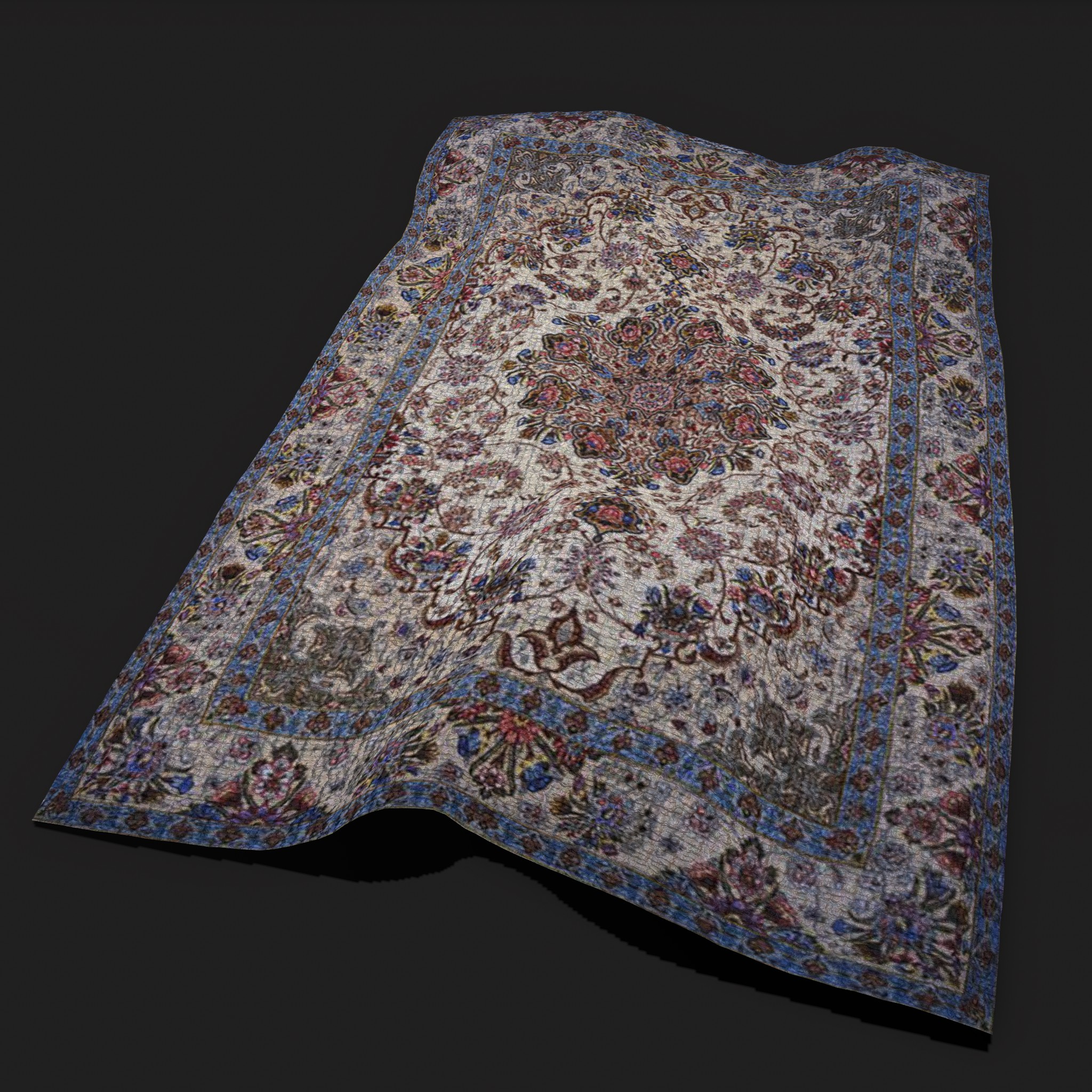 Persian Carpet Design 4 - 3D Model by Get Dead Entertainment