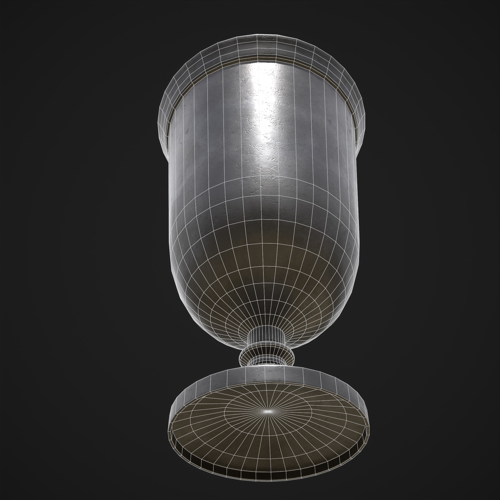 Pewter Goblet - 3D Model by Get Dead Entertainment