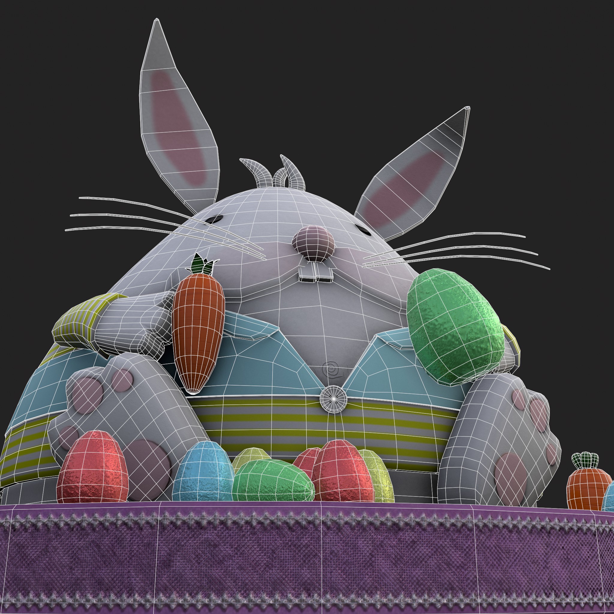 Plump Rabbit Cake - 3D Model by Get Dead Entertainment