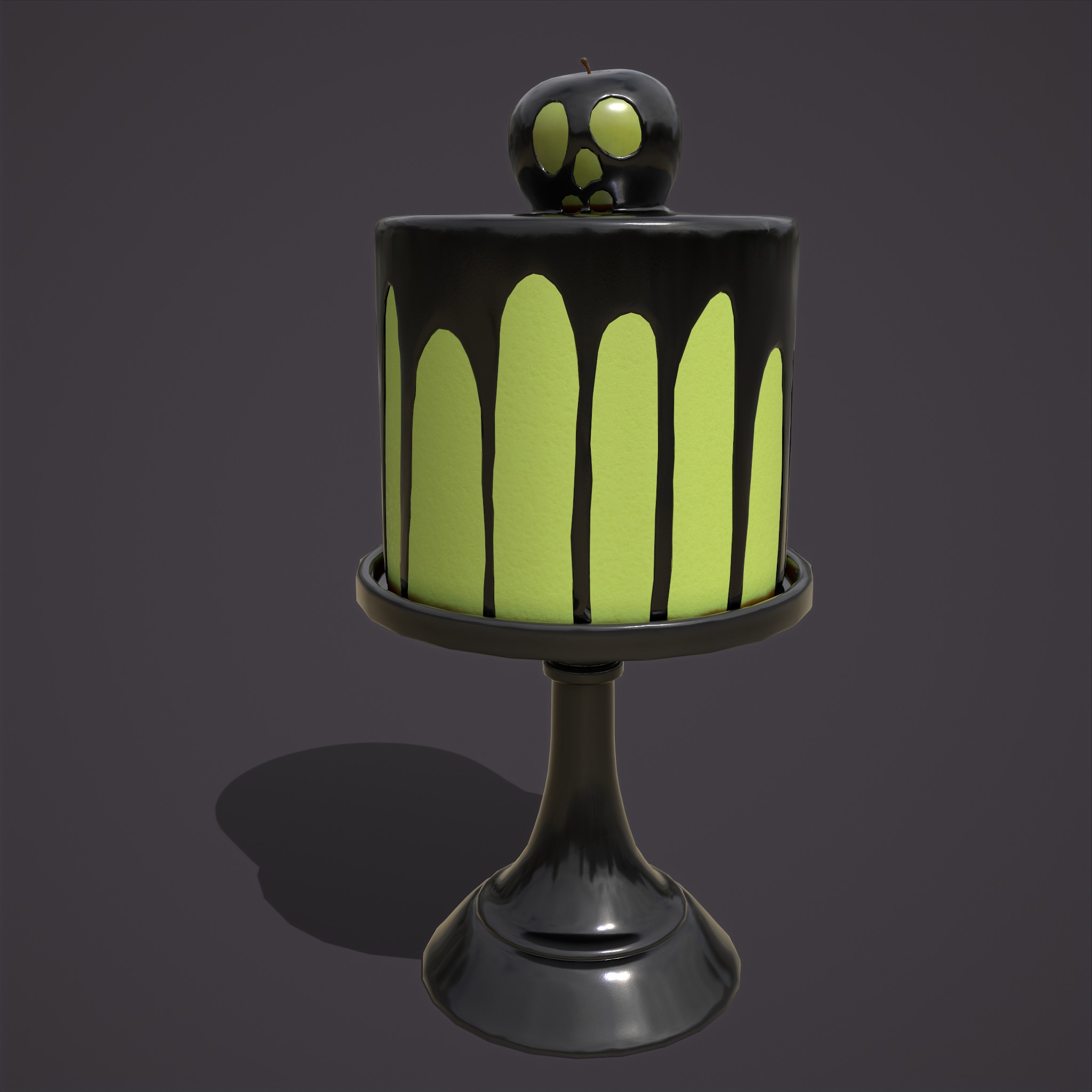 Poison Apple Cake - 3D Model by Get Dead Entertainment