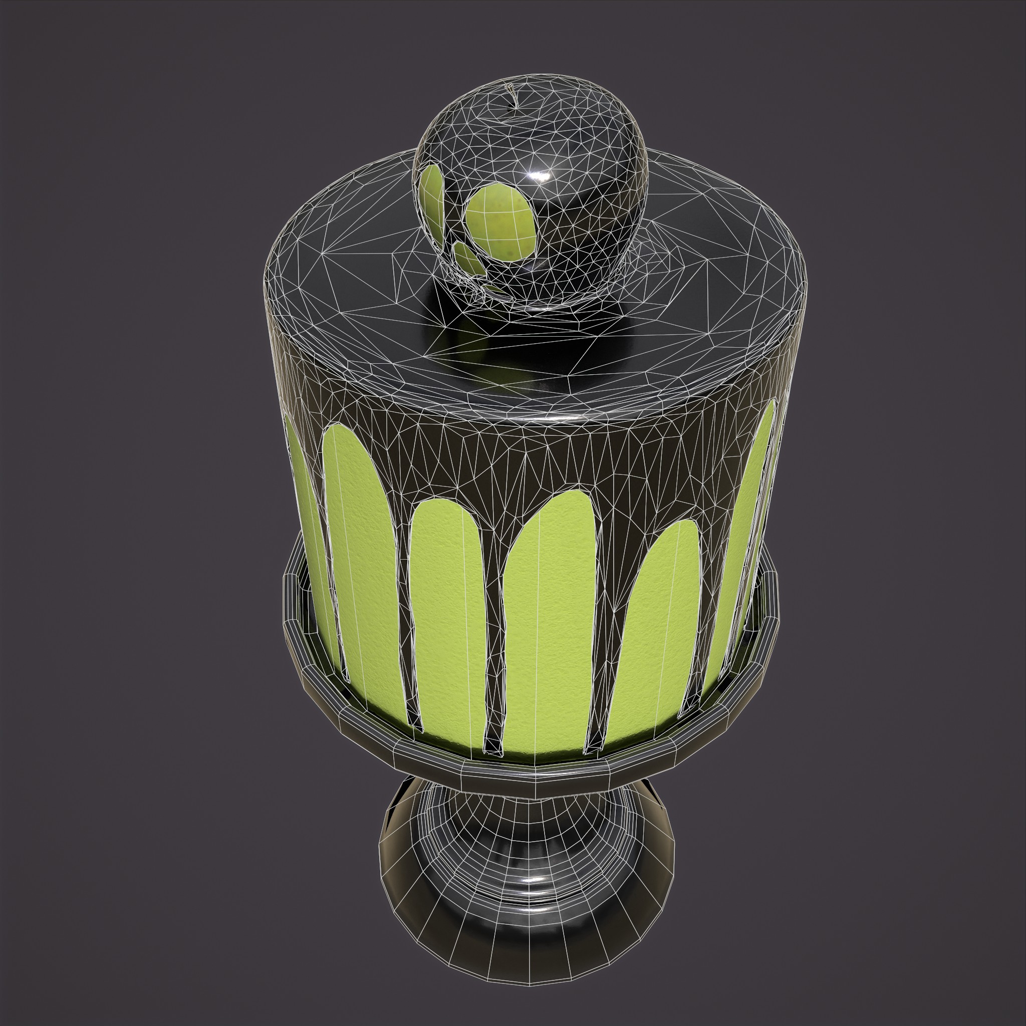 Poison Apple Cake - 3D Model by Get Dead Entertainment