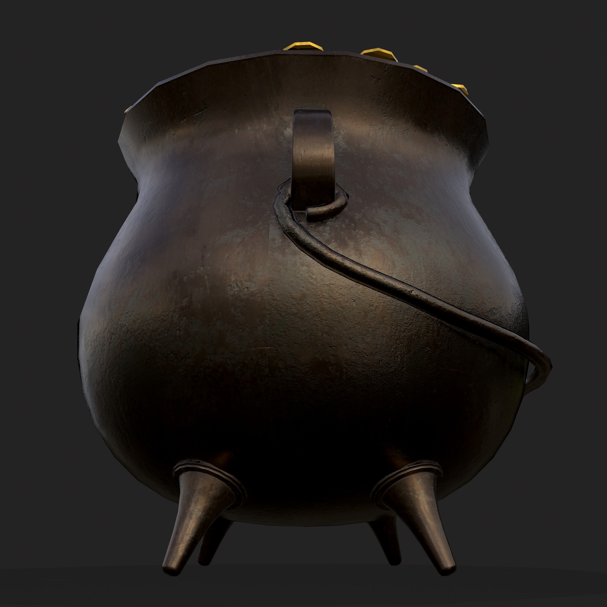 Pot of Gold - 3D Model by Get Dead Entertainment