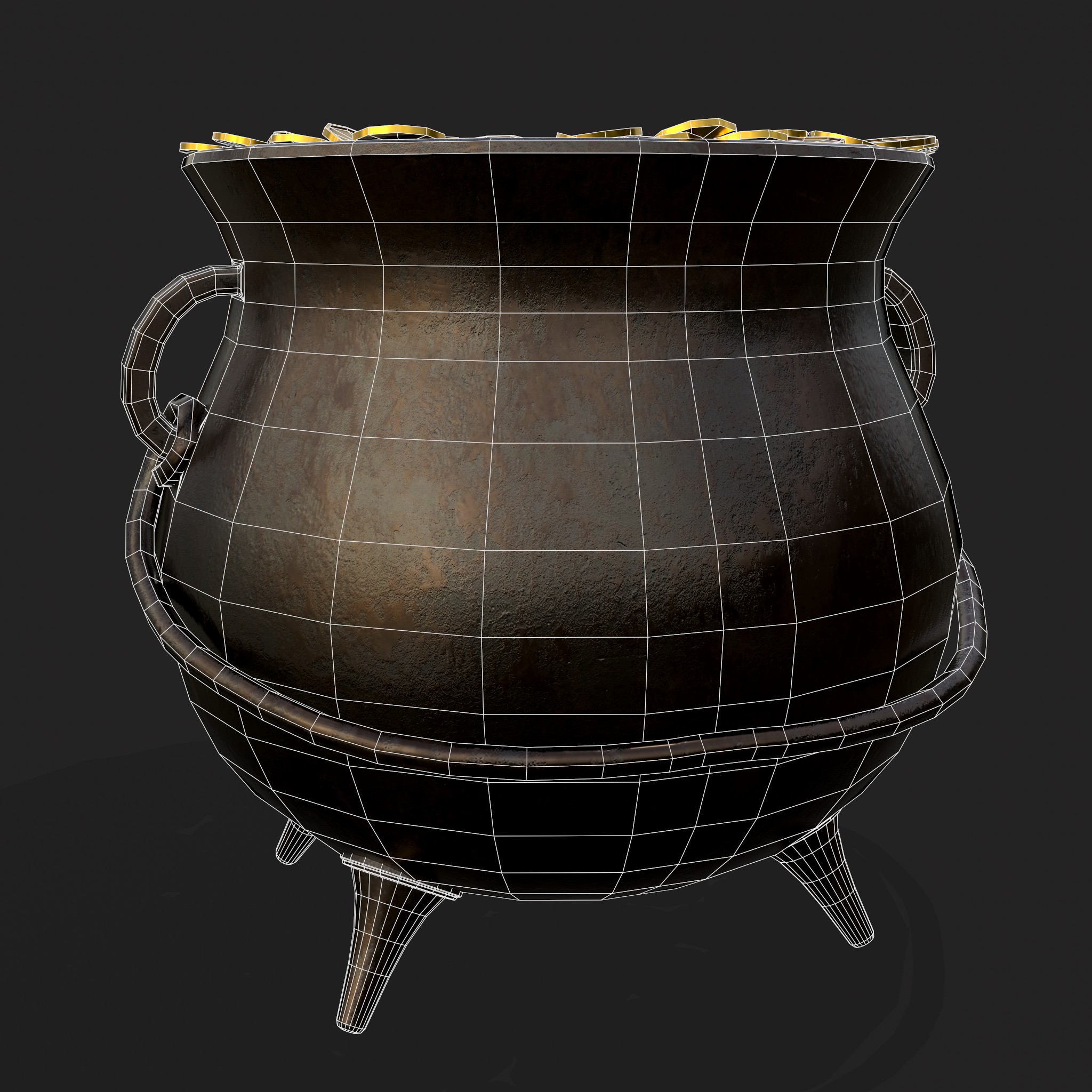 Pot of Gold - 3D Model by Get Dead Entertainment