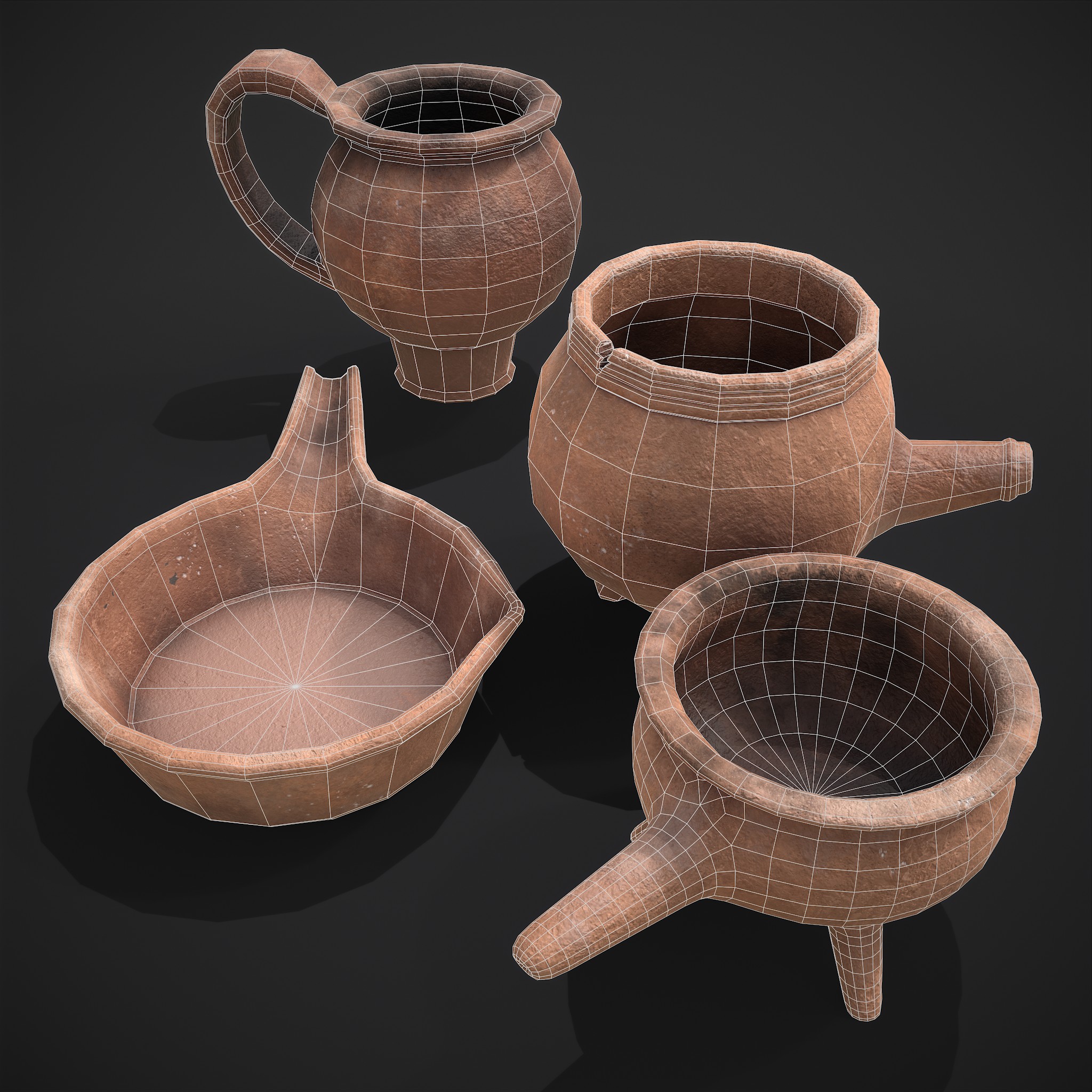Pottery Pieces - 3D Model by Get Dead Entertainment