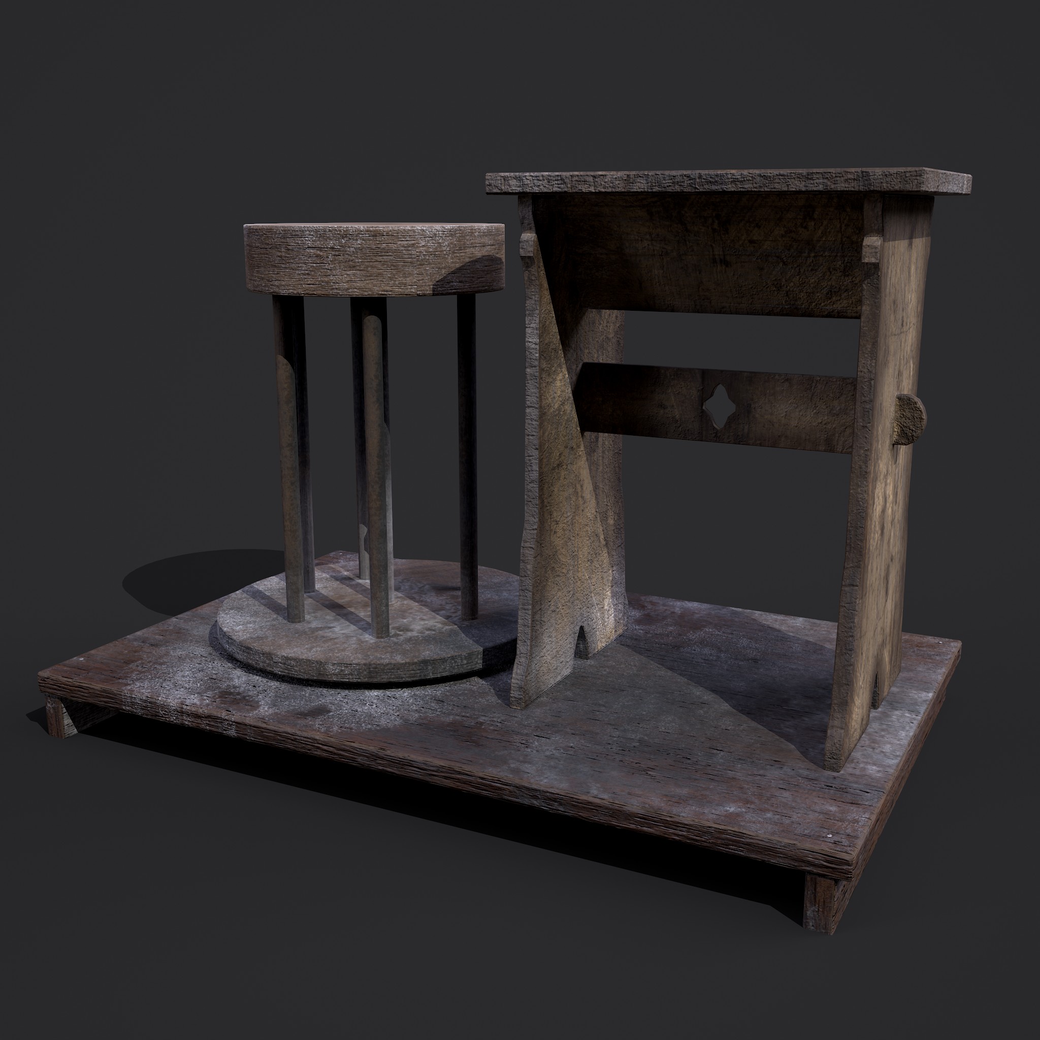 Pottery Wheel Design 1 - 3D Model by Get Dead Entertainment