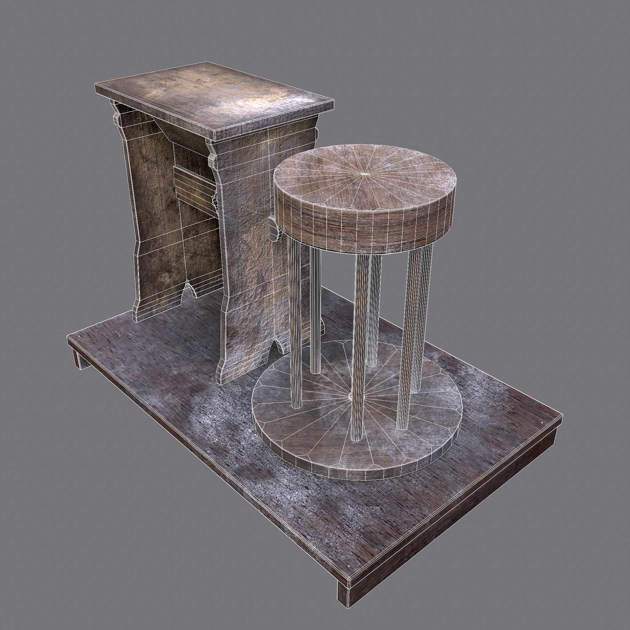 Pottery Wheel Design 1 - 3D Model by Get Dead Entertainment