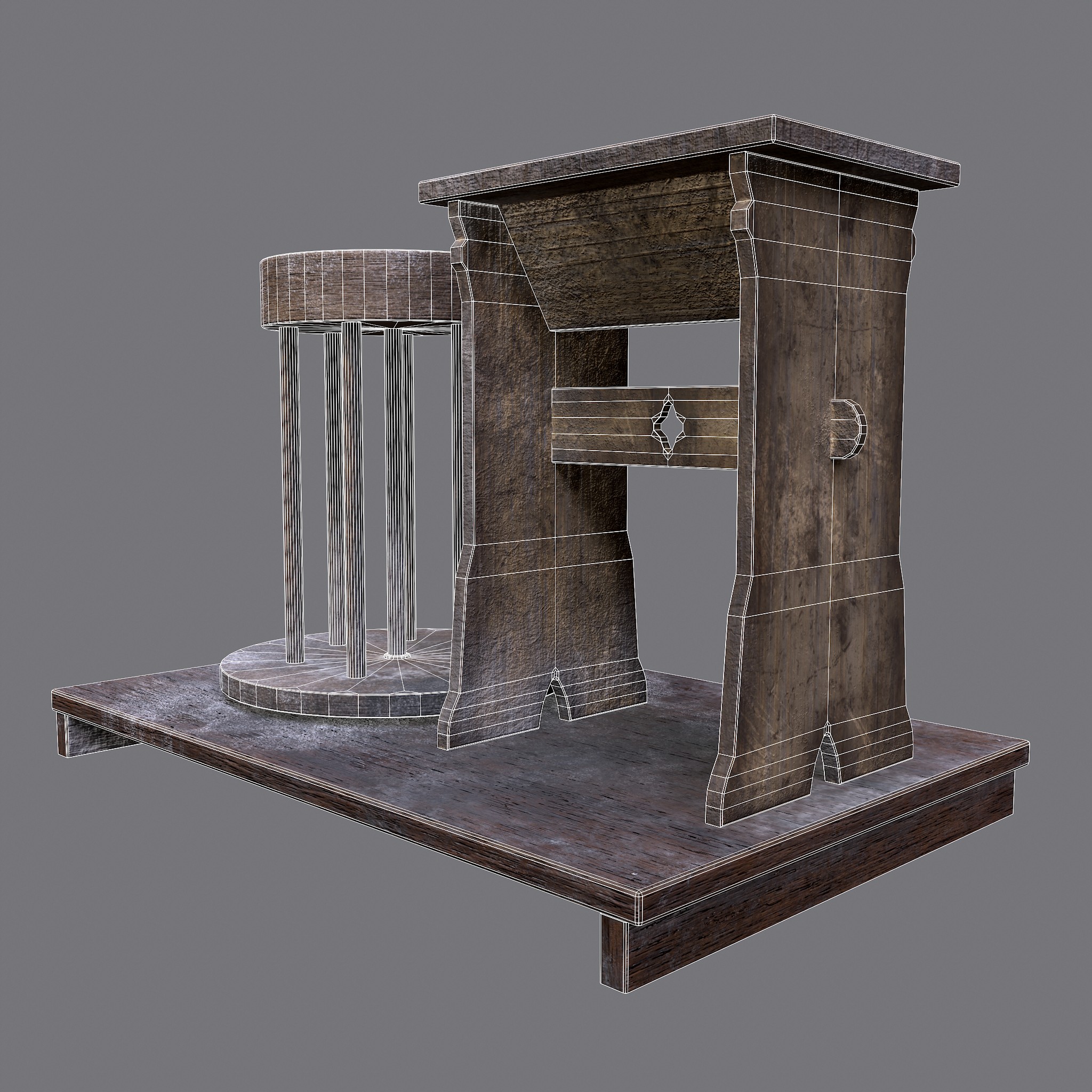 Pottery Wheel Design 1 - 3D Model by Get Dead Entertainment