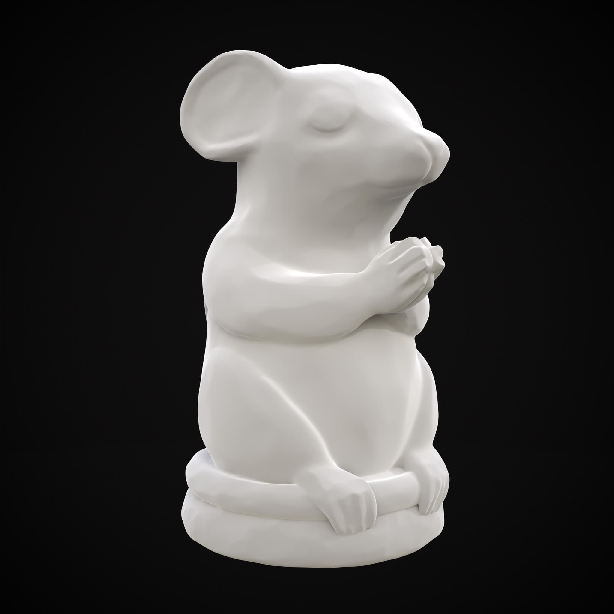 Praying Mouse - 3D Model by Get Dead Entertainment