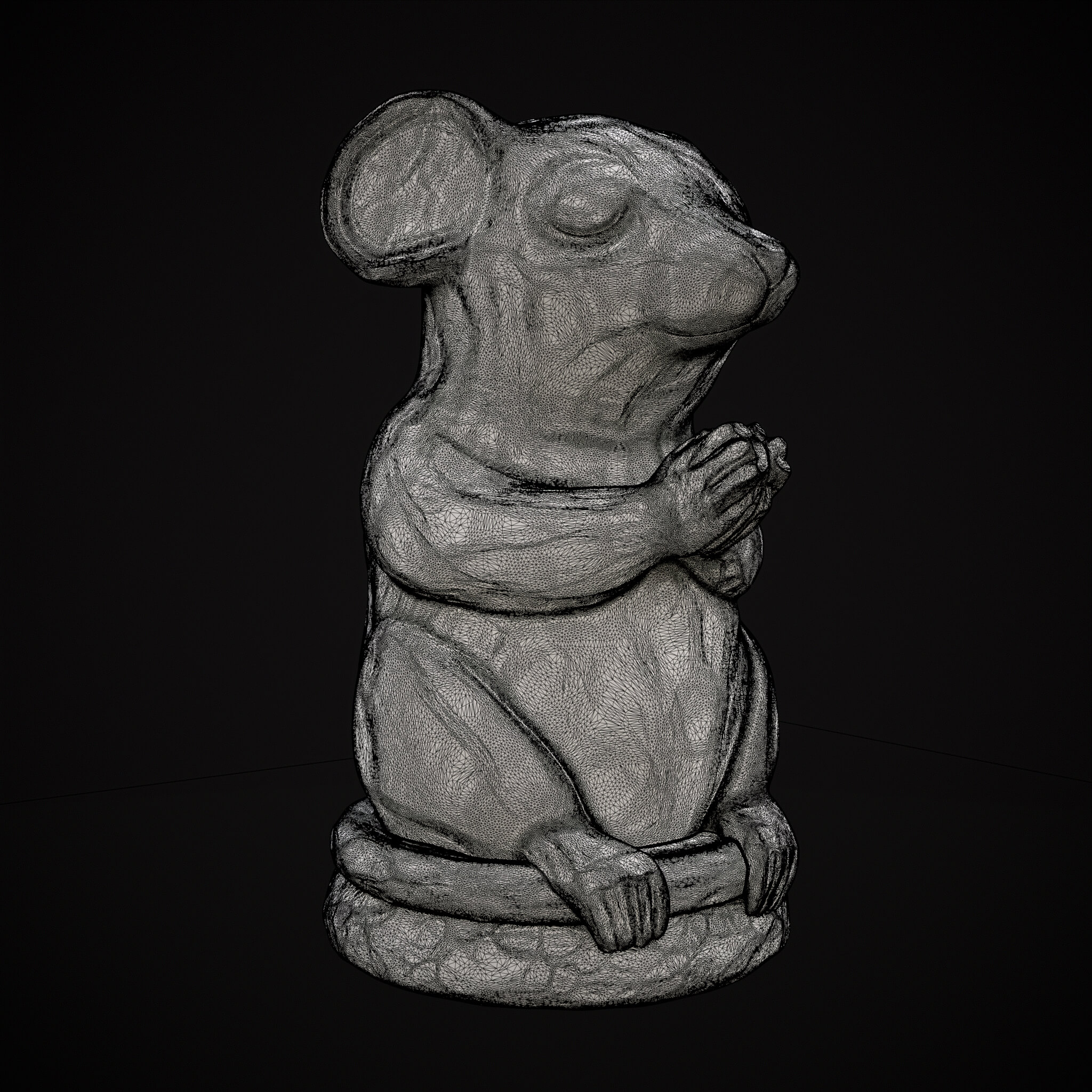 Praying Mouse - 3D Model by Get Dead Entertainment