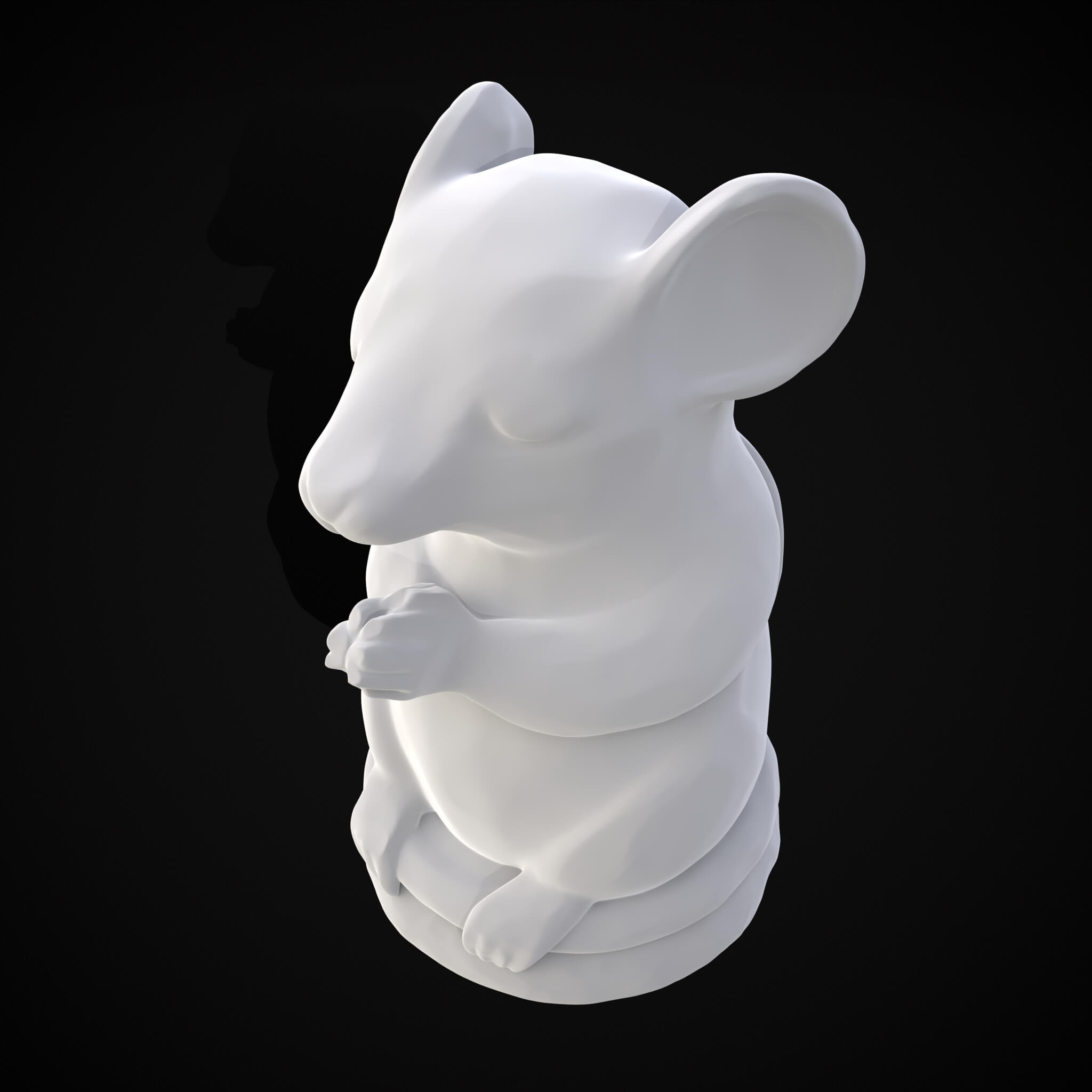 Praying Mouse - 3D Model by Get Dead Entertainment