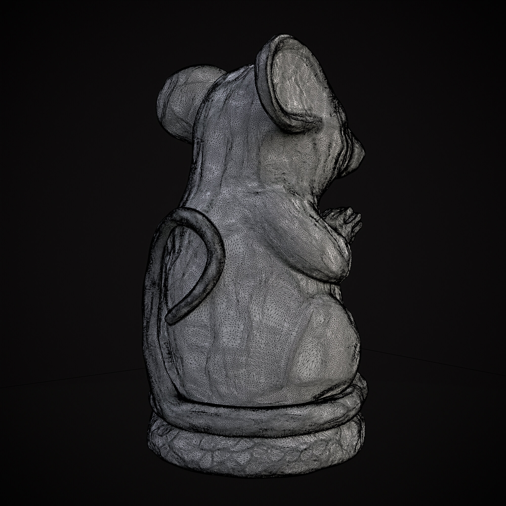 Praying Mouse - 3D Model by Get Dead Entertainment